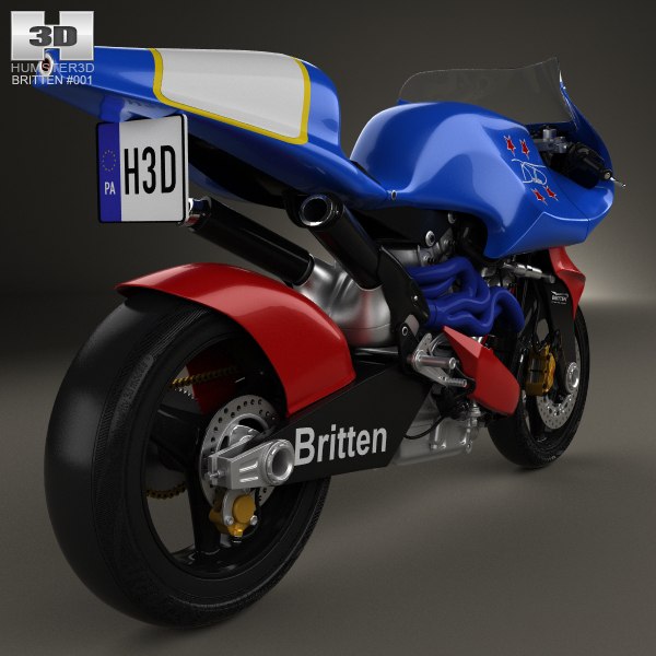 Britten v1000 v 3D model - TurboSquid 1154159