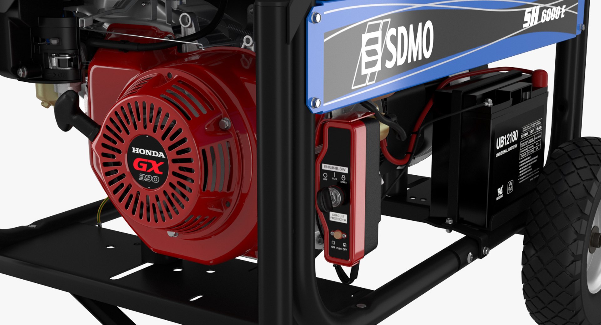 3D Sdmo Generator - TurboSquid 1322588