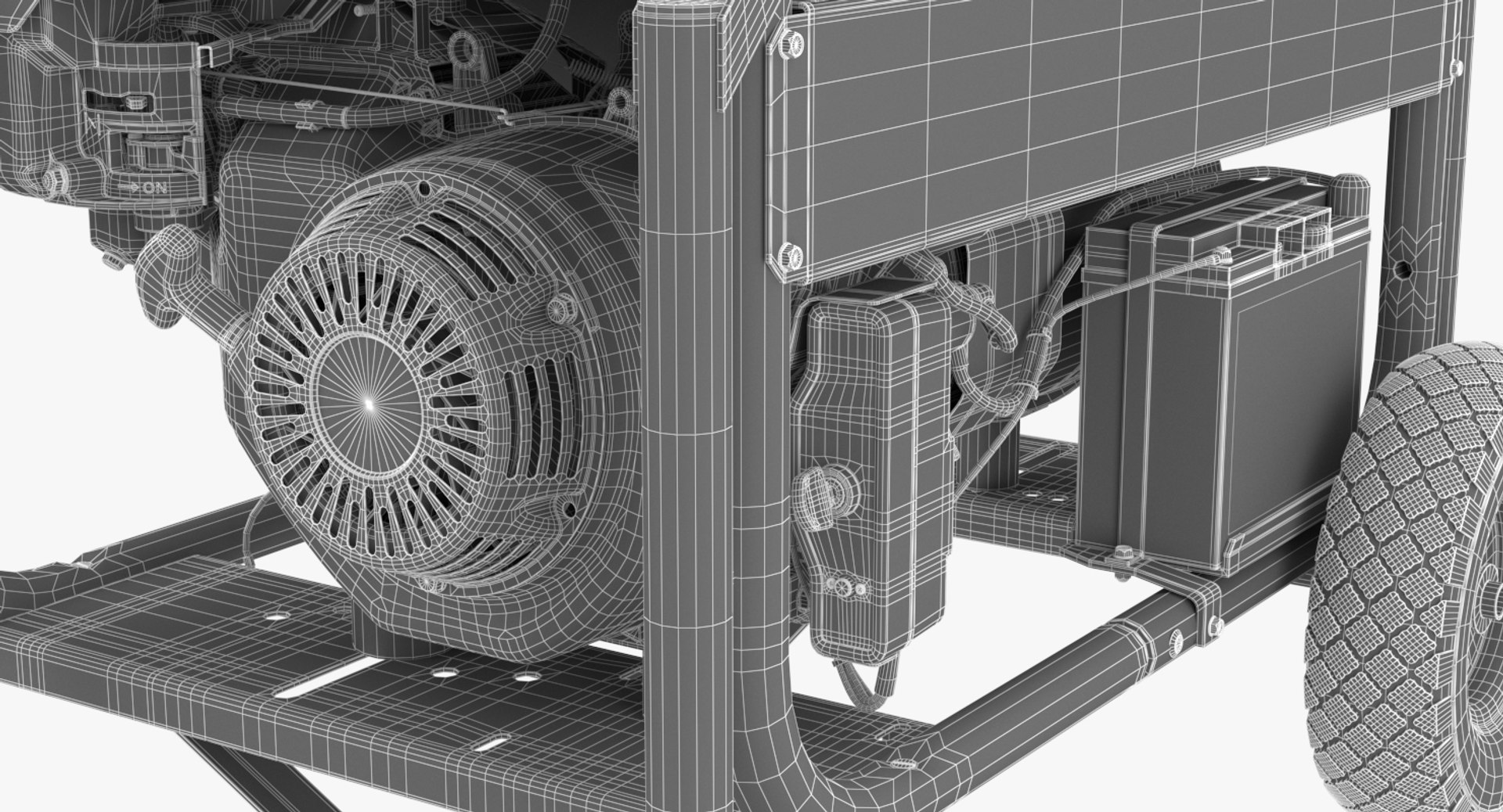 3D Sdmo Generator - TurboSquid 1322588