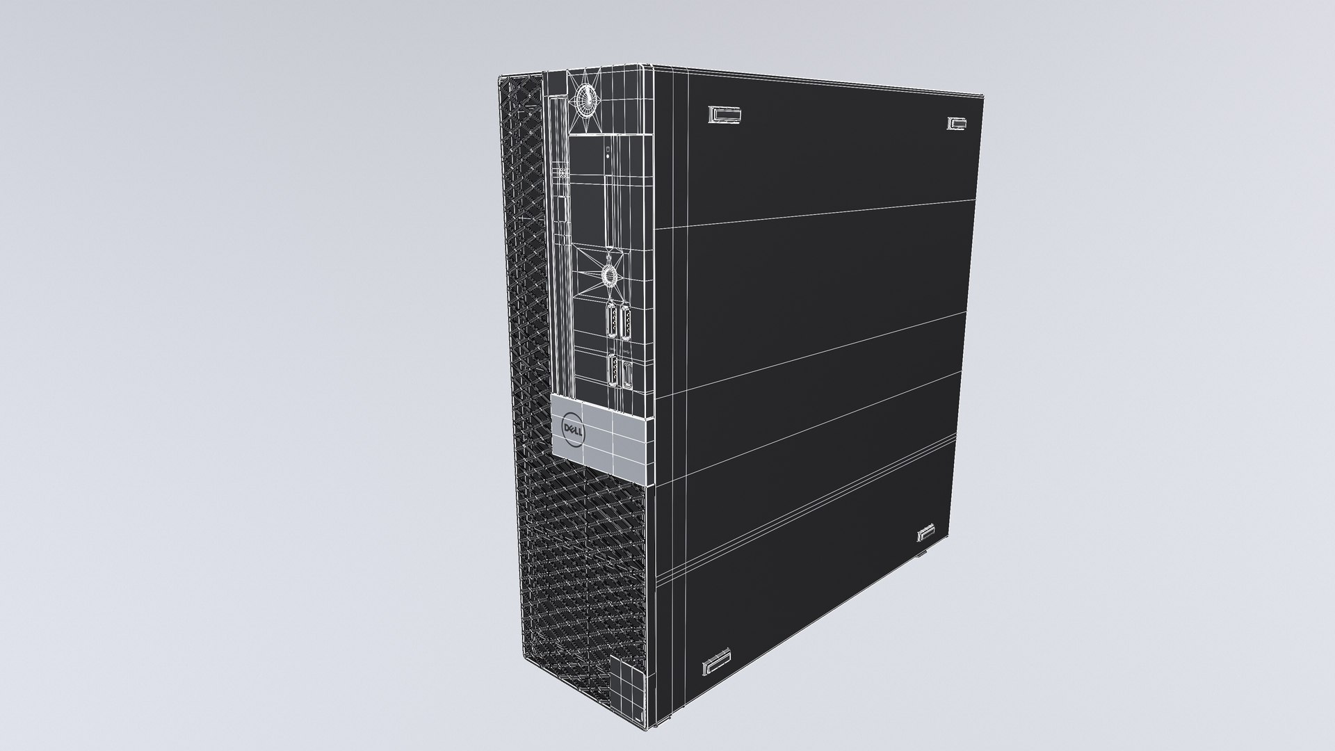 3D Dell Desktop PC 3d Model VR - TurboSquid 1921116
