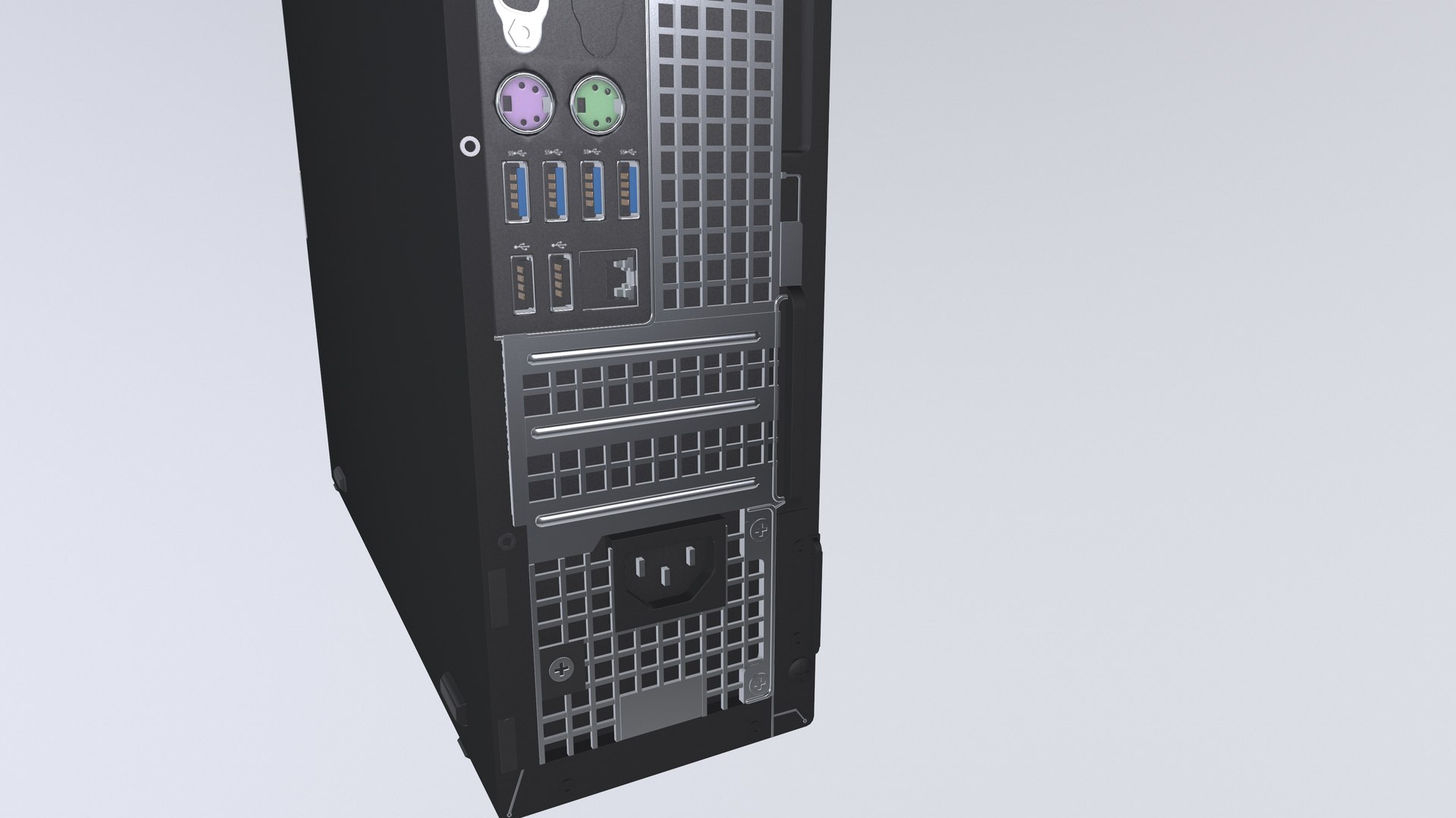 3D Dell Desktop PC 3d Model VR - TurboSquid 1921116