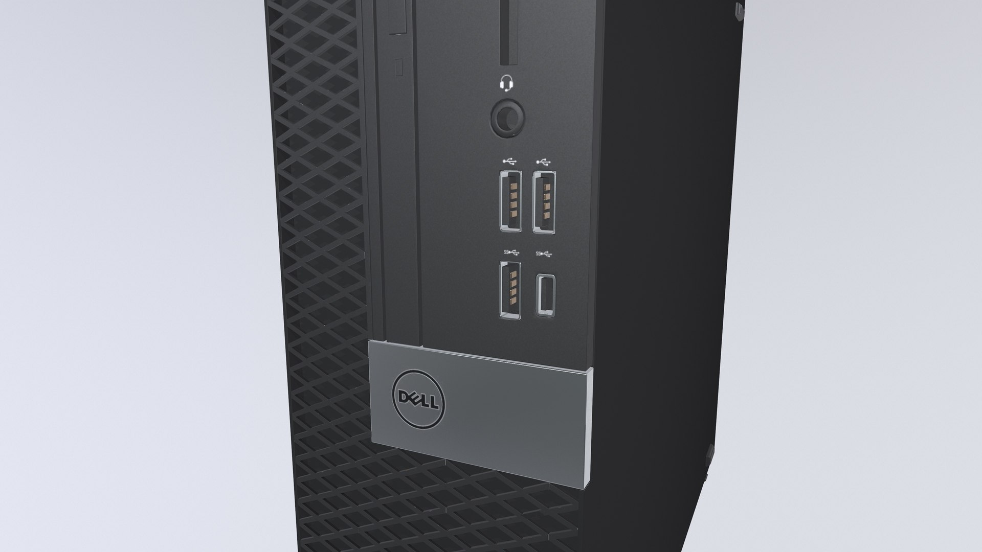 3D Dell Desktop PC 3d Model VR - TurboSquid 1921116