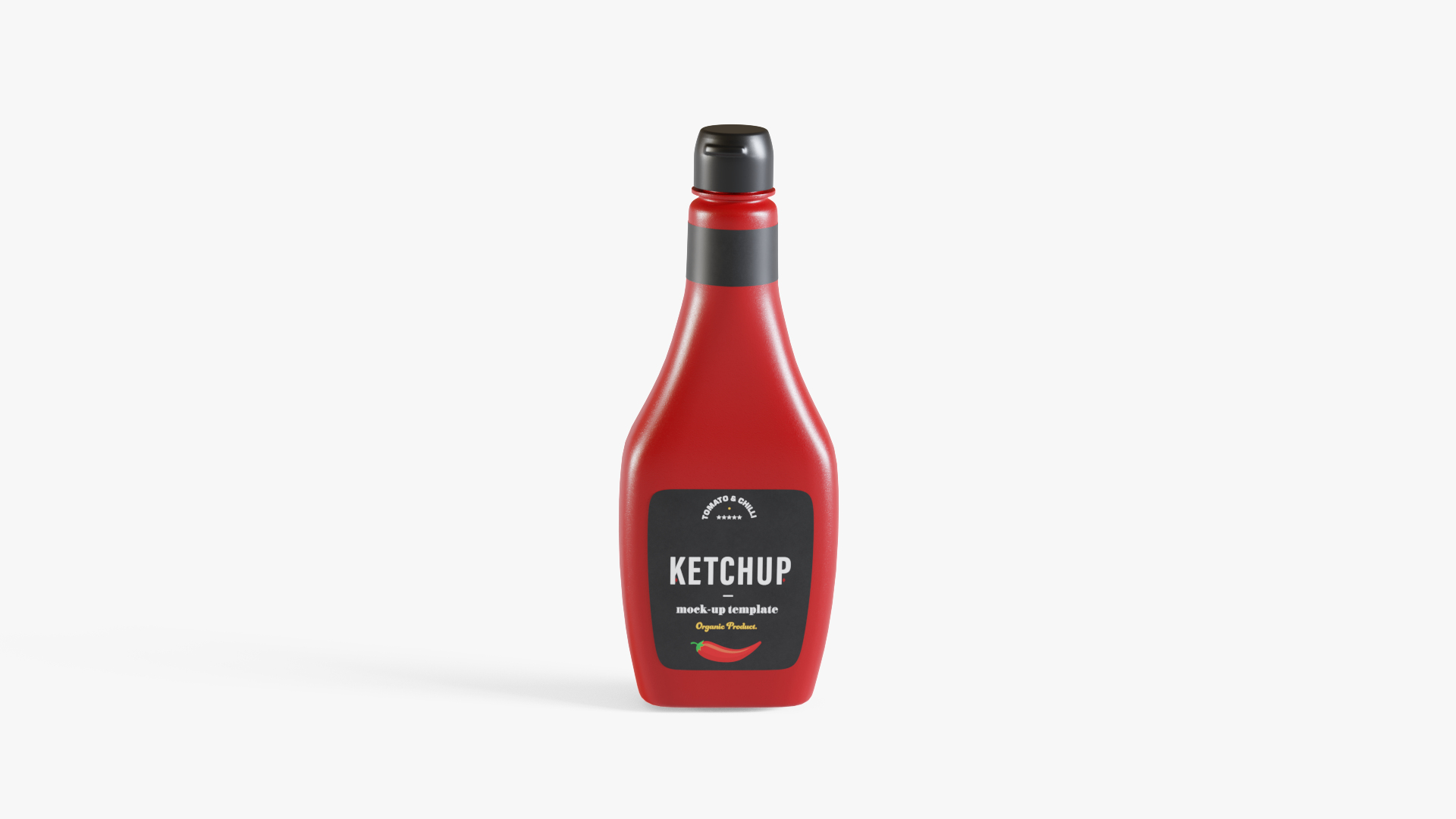 Ketchup Bottle 3D model - TurboSquid 1743363