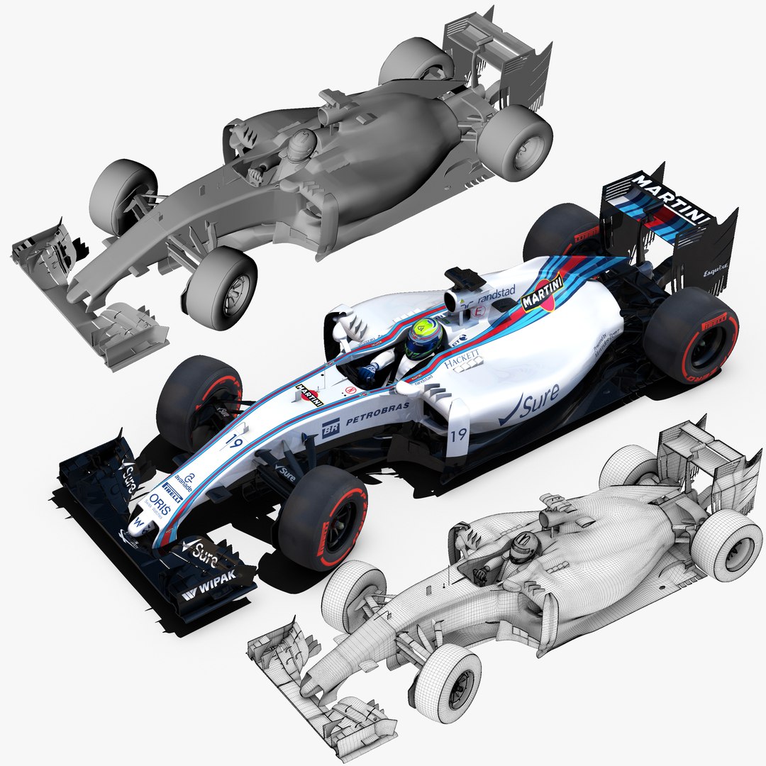 3d Williams Fw38