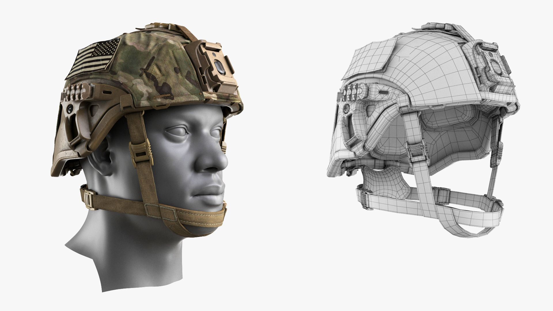 IHPS Helmet 3D Model - TurboSquid 2190345