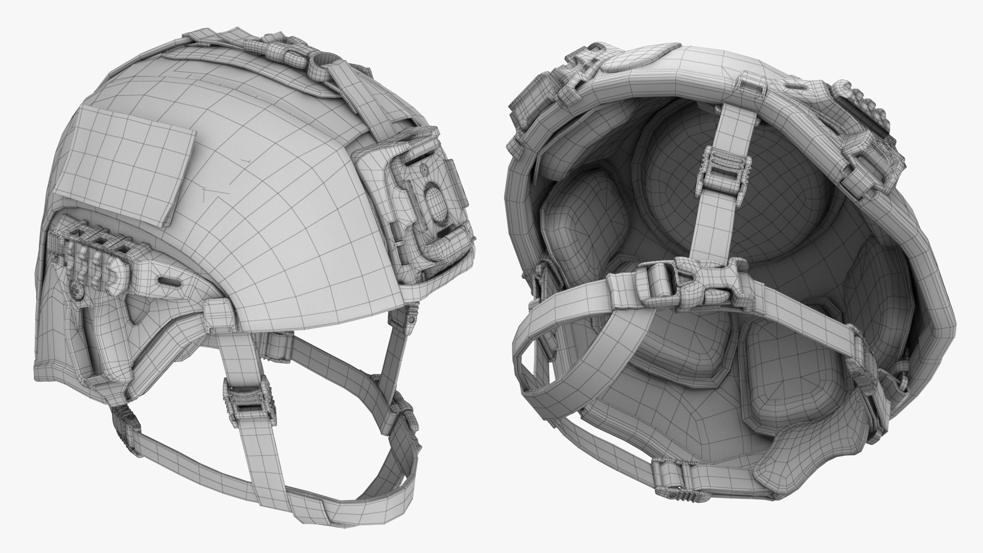IHPS Helmet 3D Model - TurboSquid 2190345
