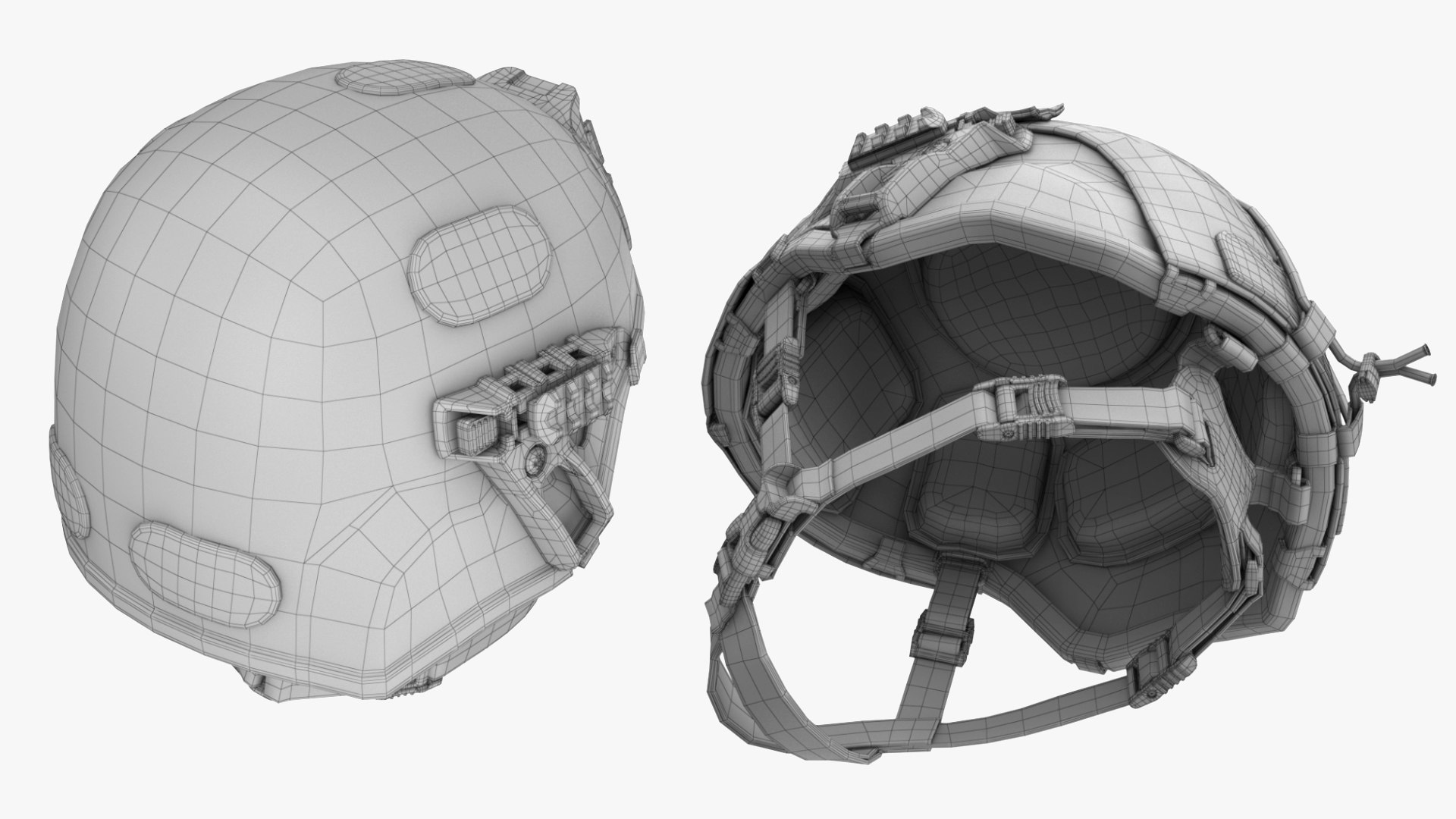 IHPS Helmet 3D Model - TurboSquid 2190345