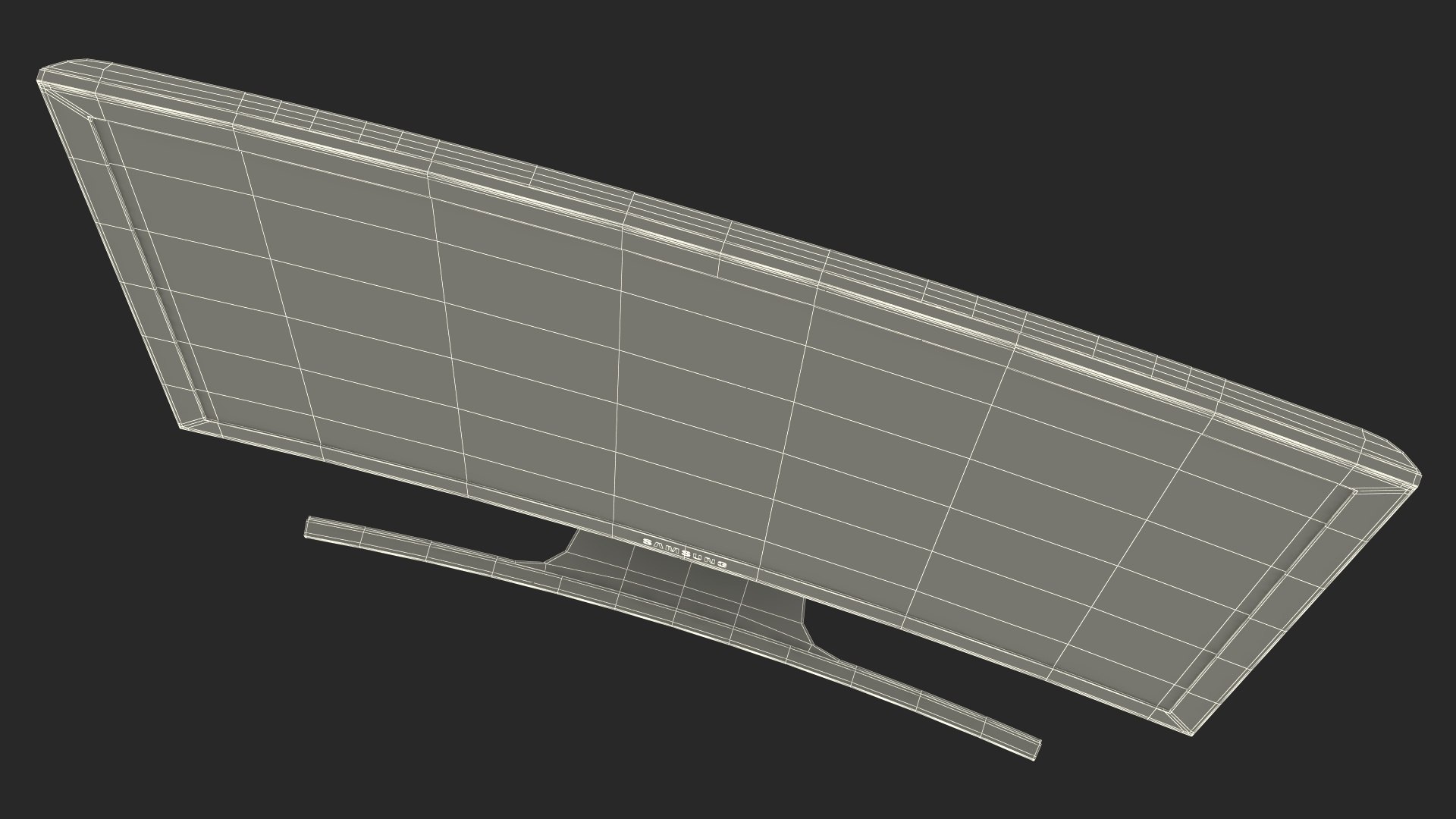 Curved Screen PC Samsung ATIV One 7 3D Model - TurboSquid 2217433