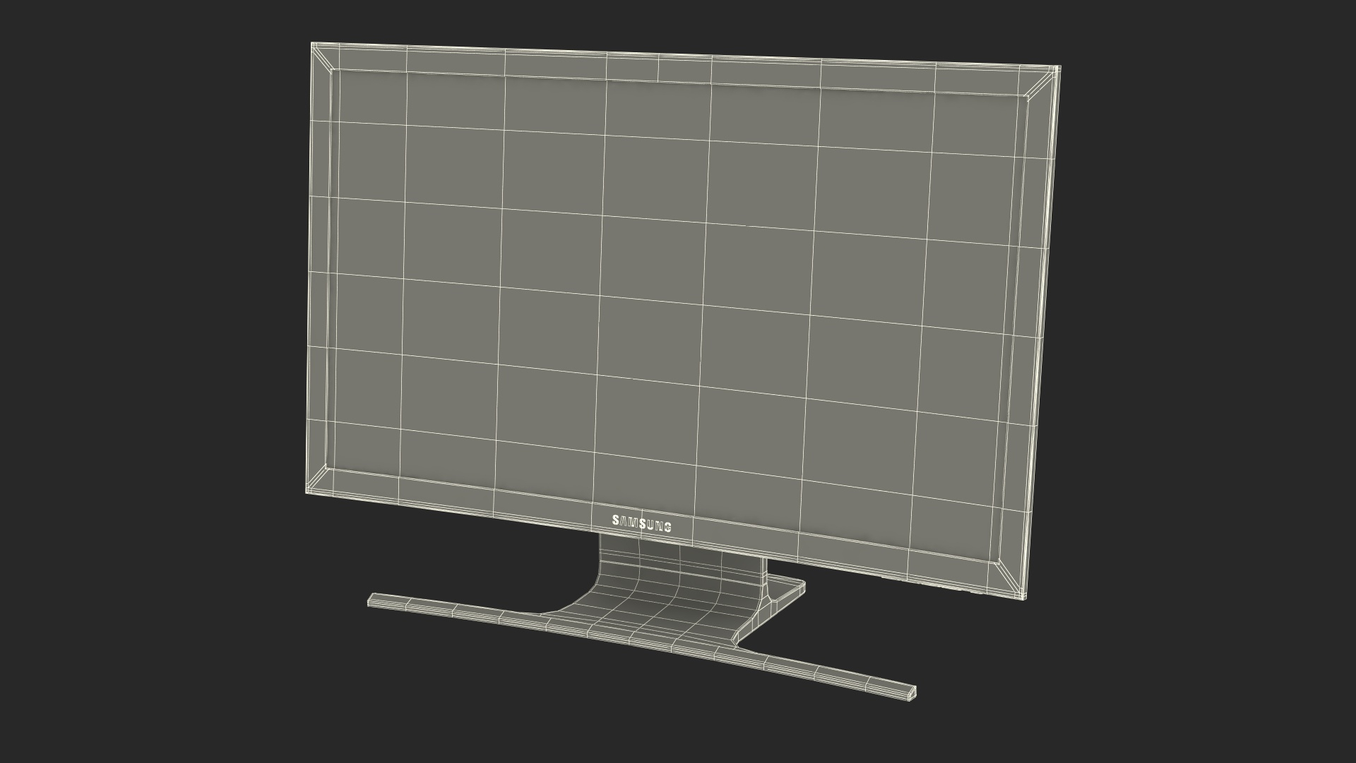 Curved Screen PC Samsung ATIV One 7 3D Model - TurboSquid 2217433
