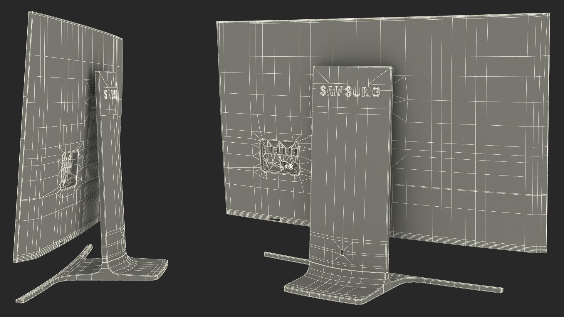 Curved Screen PC Samsung ATIV One 7 3D Model - TurboSquid 2217433