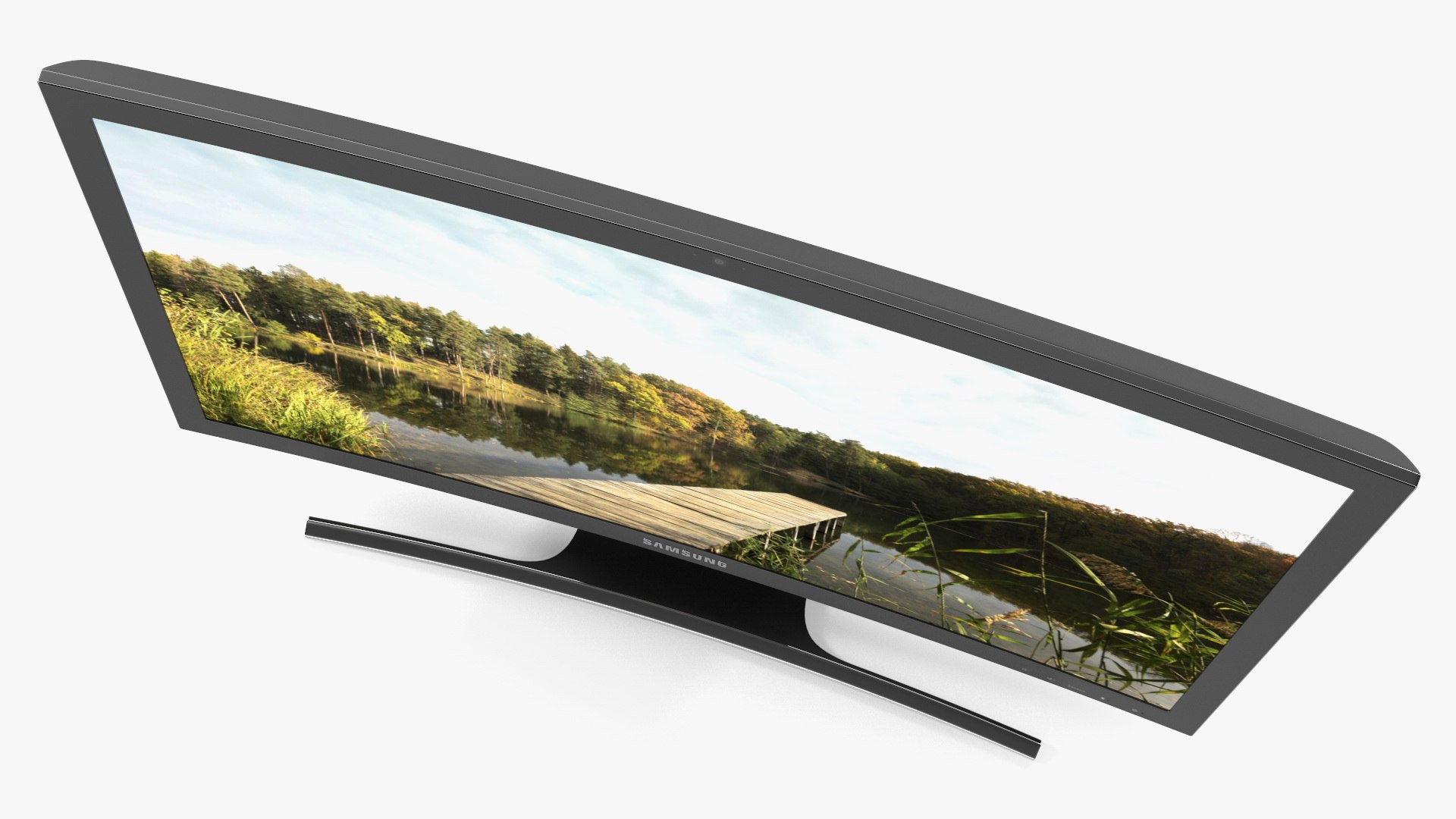 Curved Screen PC Samsung ATIV One 7 3D Model - TurboSquid 2217433