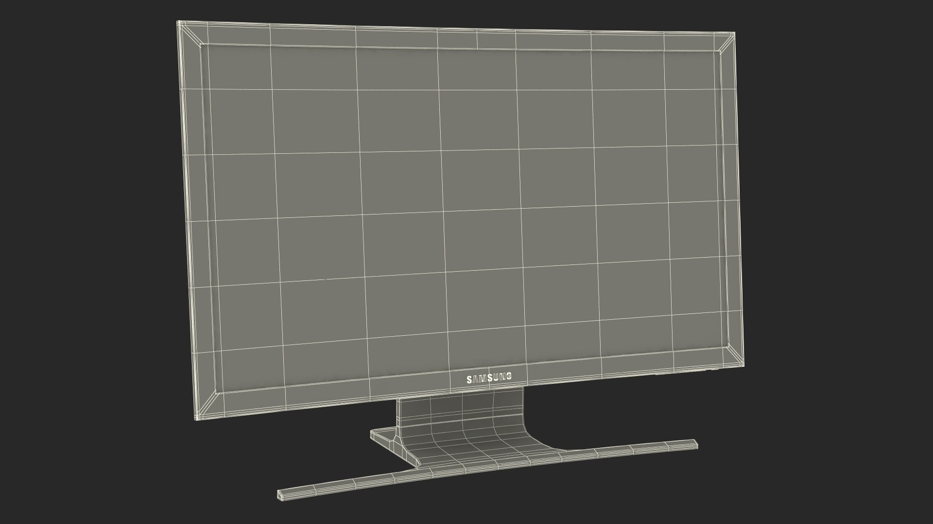 Curved Screen PC Samsung ATIV One 7 3D Model - TurboSquid 2217433