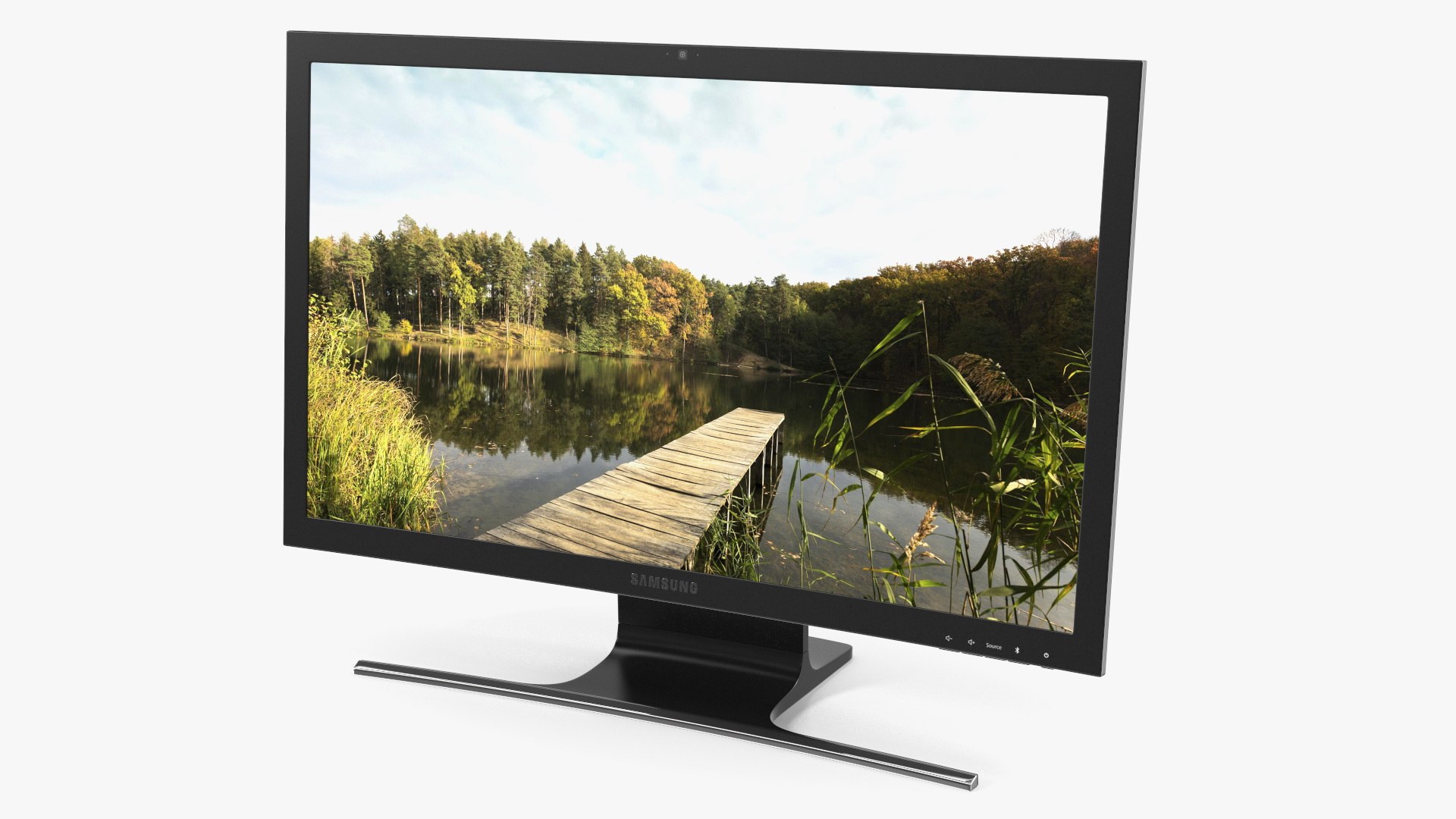 曲面スクリーン PC Samsung ATIV One 73Dモデル - TurboSquid 2217433