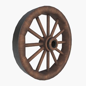 Wagon Wheel Blender Models for Download | TurboSquid