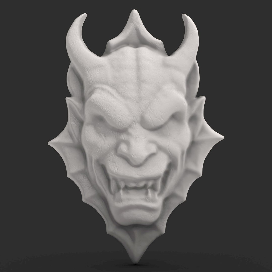 3D Gargoyle Head 5 Model - TurboSquid 2382070