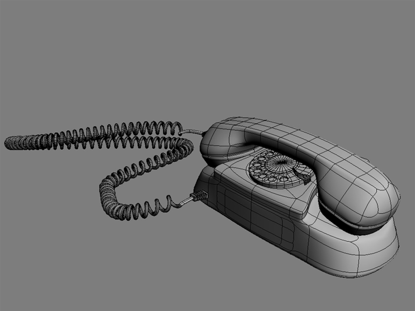 3d old phone model