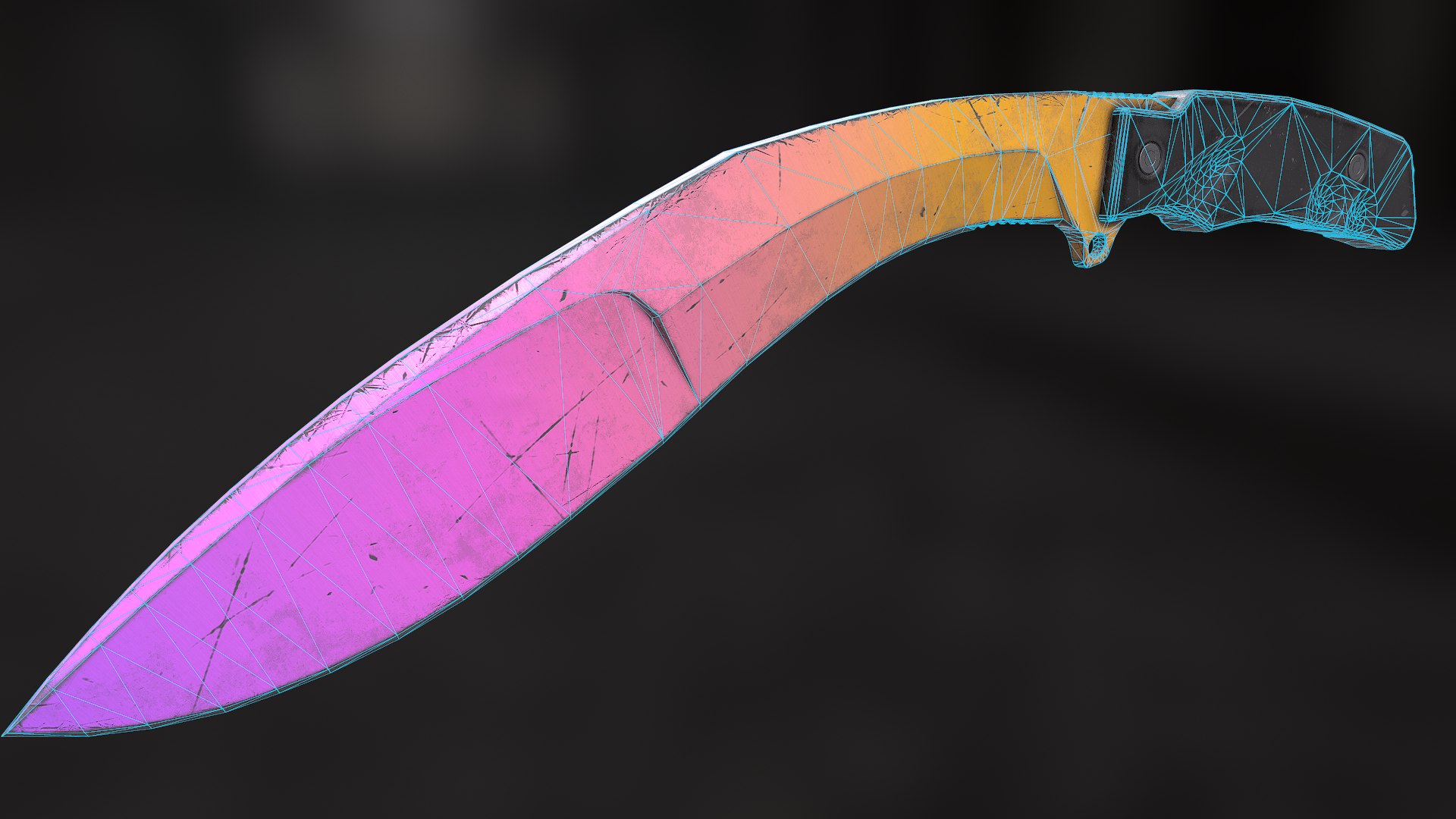 Blender Knife 3D Model - TurboSquid 1313006