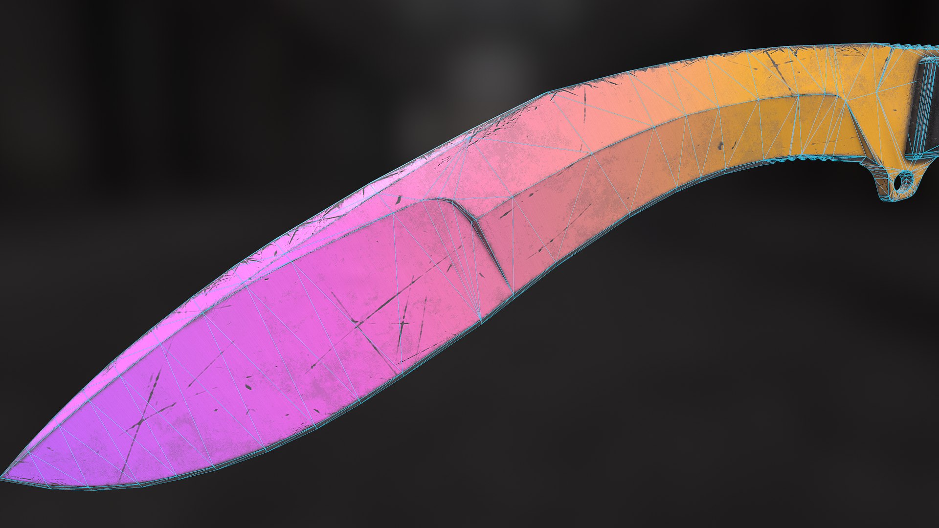Blender Knife 3D Model - TurboSquid 1313006