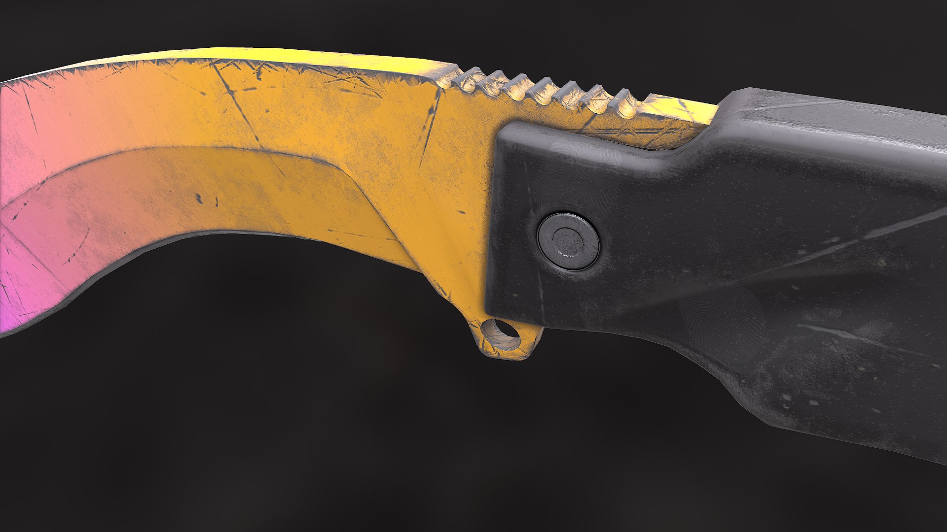 Blender Knife 3D Model - TurboSquid 1313006