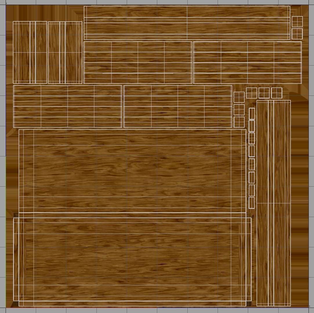 3D Model Wodden Table PBR - TurboSquid 2249814