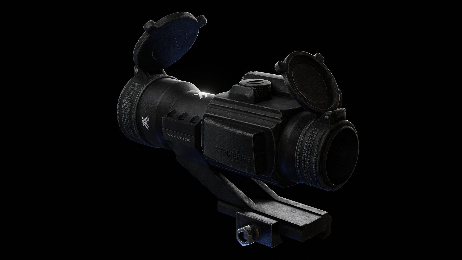 3D Vortex Strikefire 2 RedDot Optic - TurboSquid 1723114