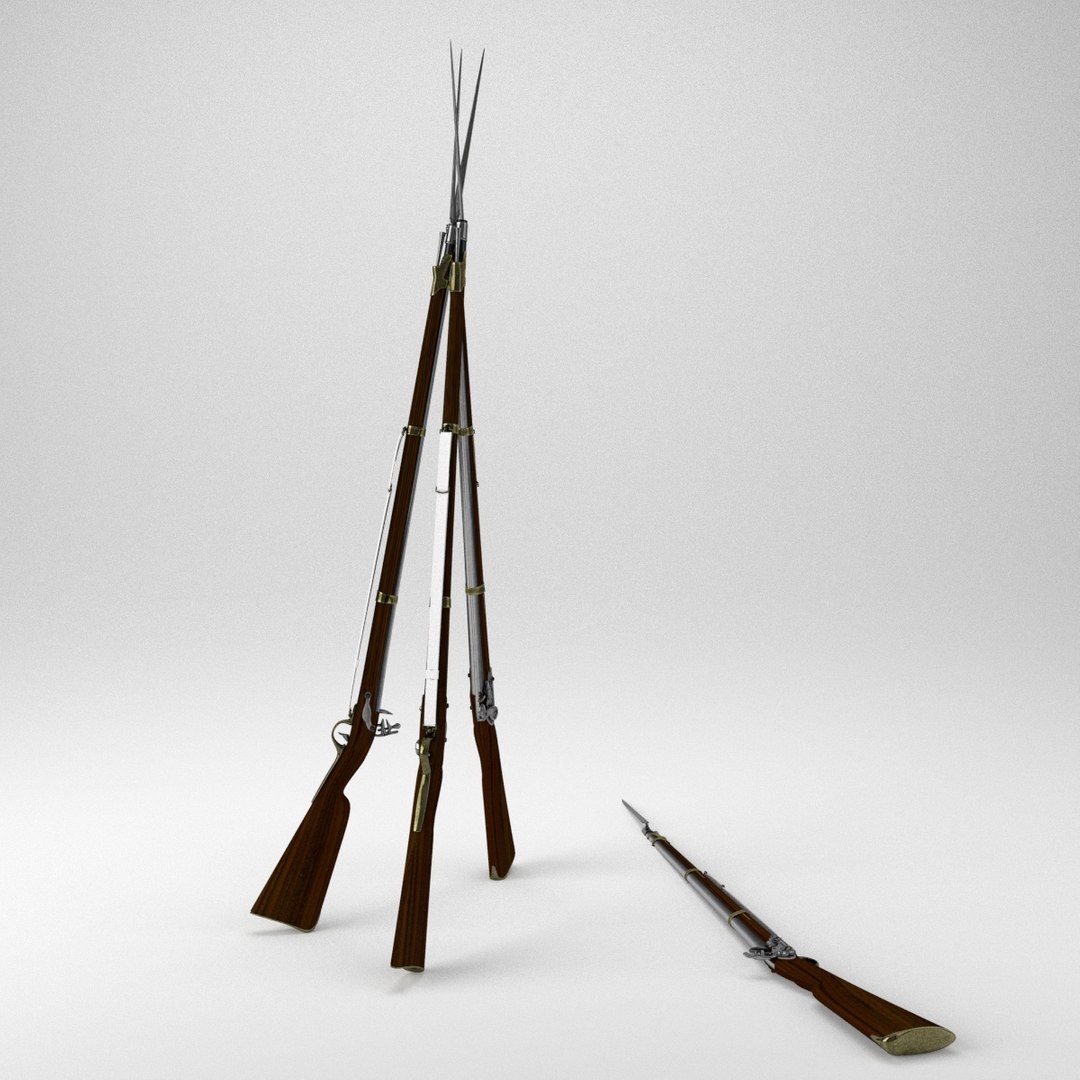 Charleville Musket 3d Model