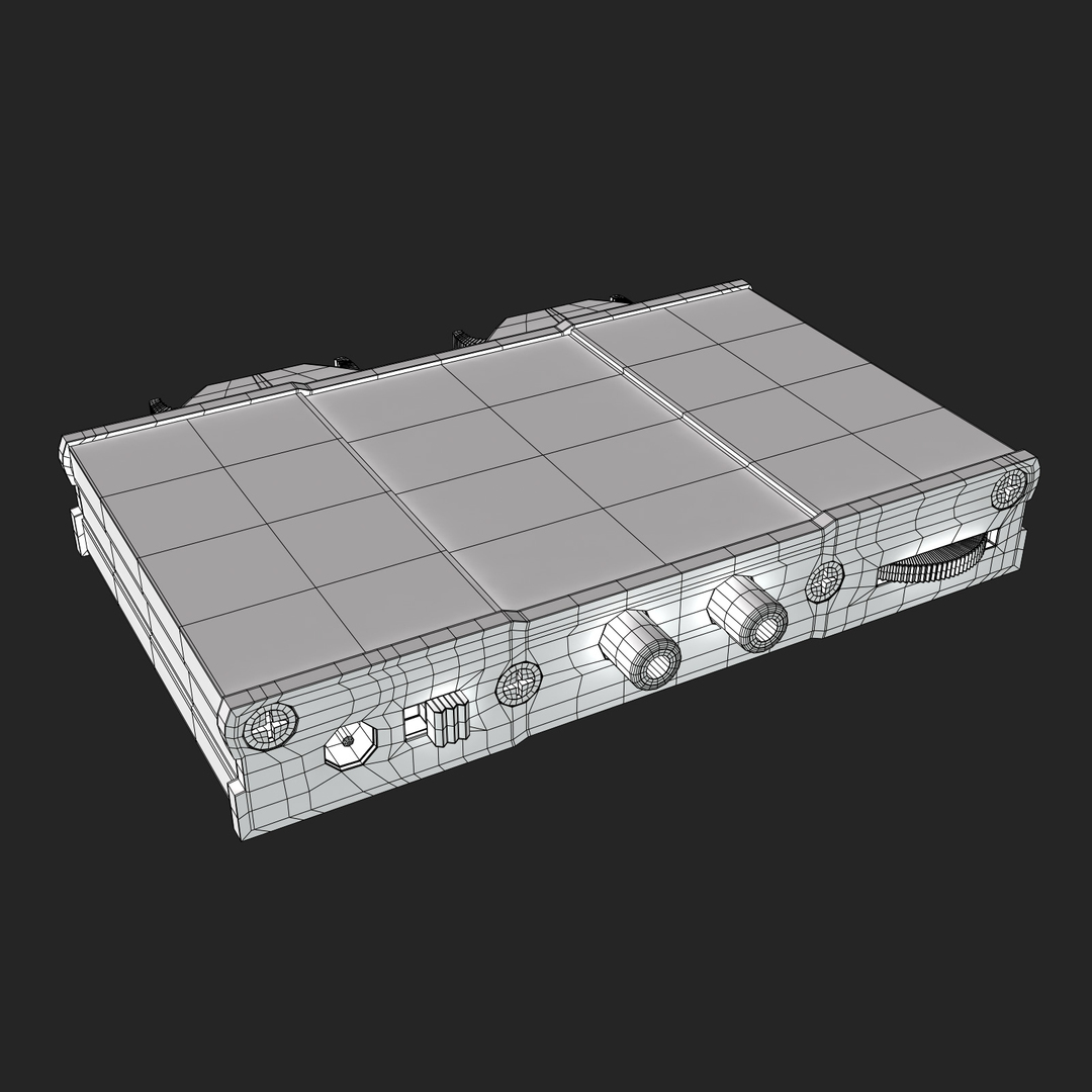 amplifier amp 3d model
