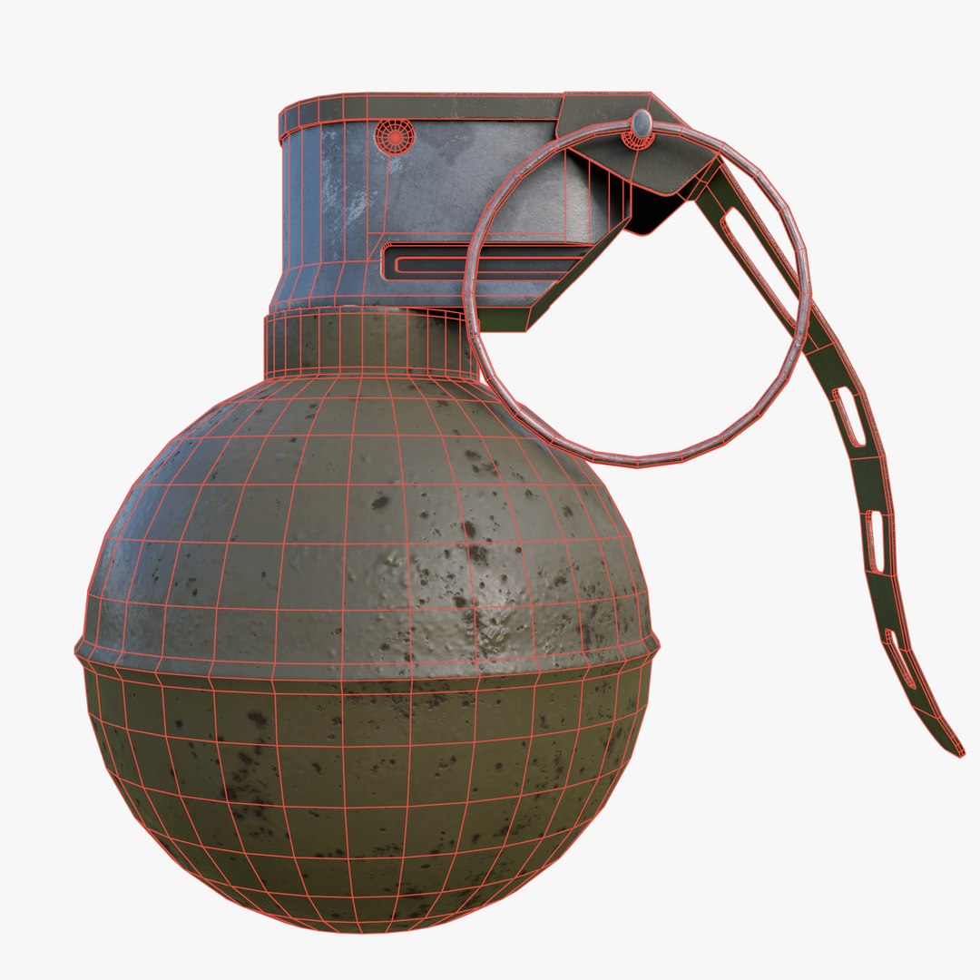 3D Grenade M67 model - TurboSquid 2085479