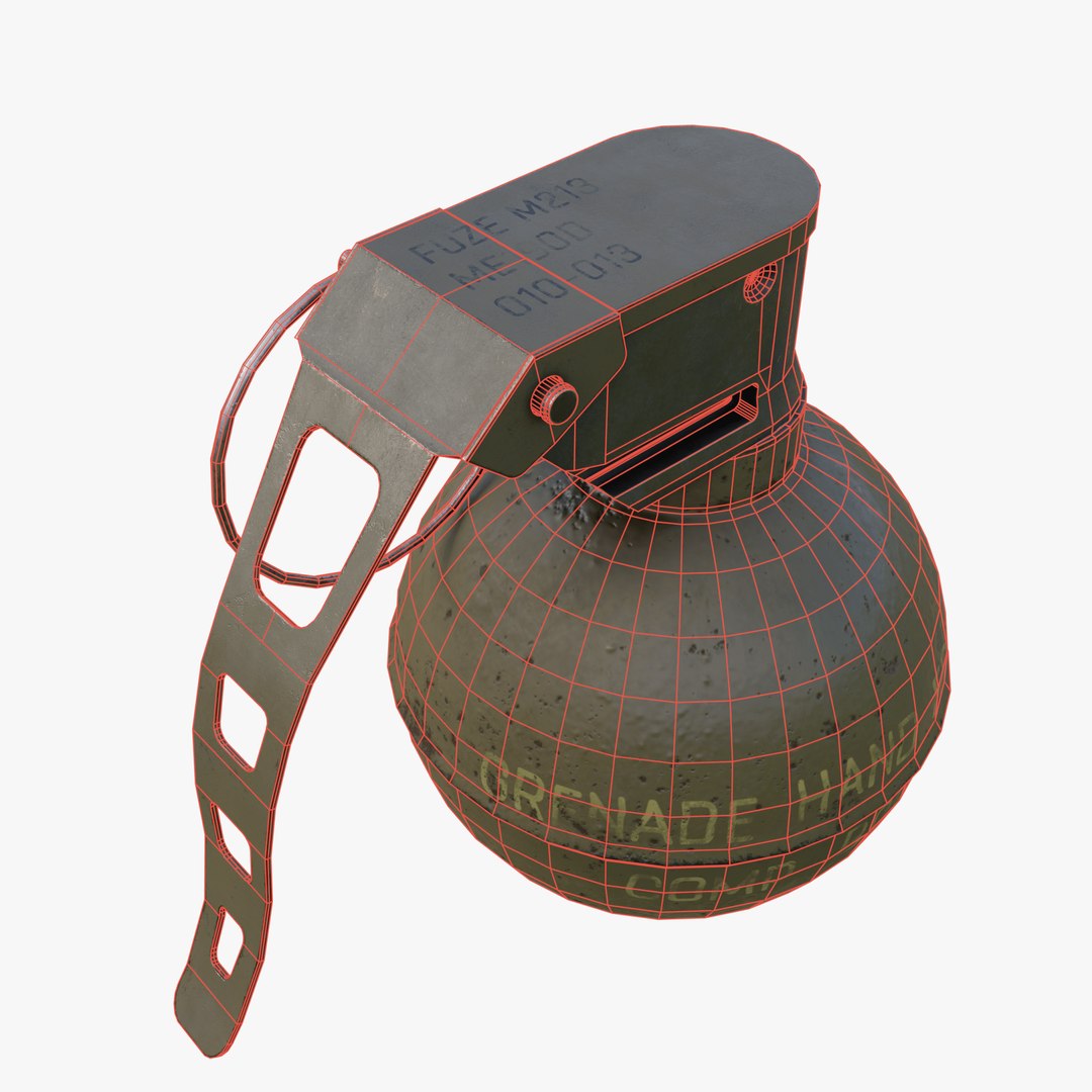 3D Grenade M67 model - TurboSquid 2085479