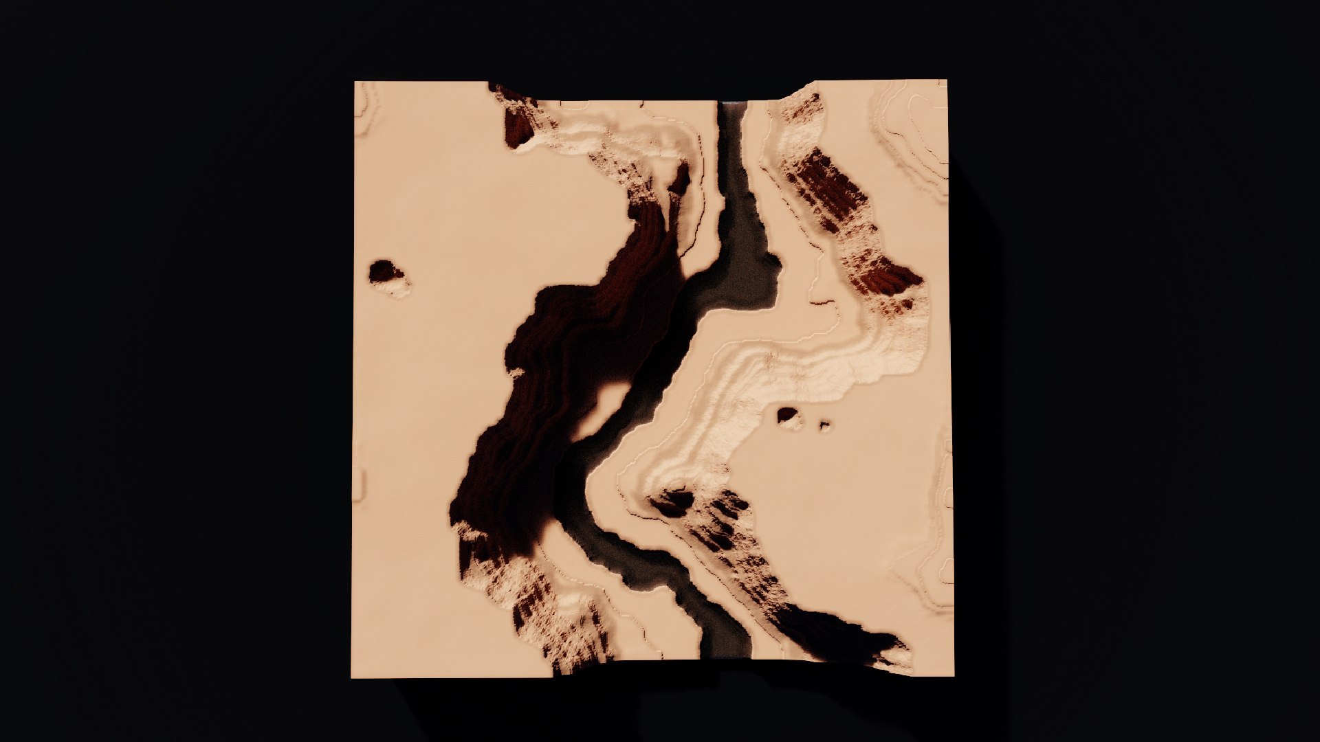 TERRAIN CANYON 08 4K 3D model - TurboSquid 2116925