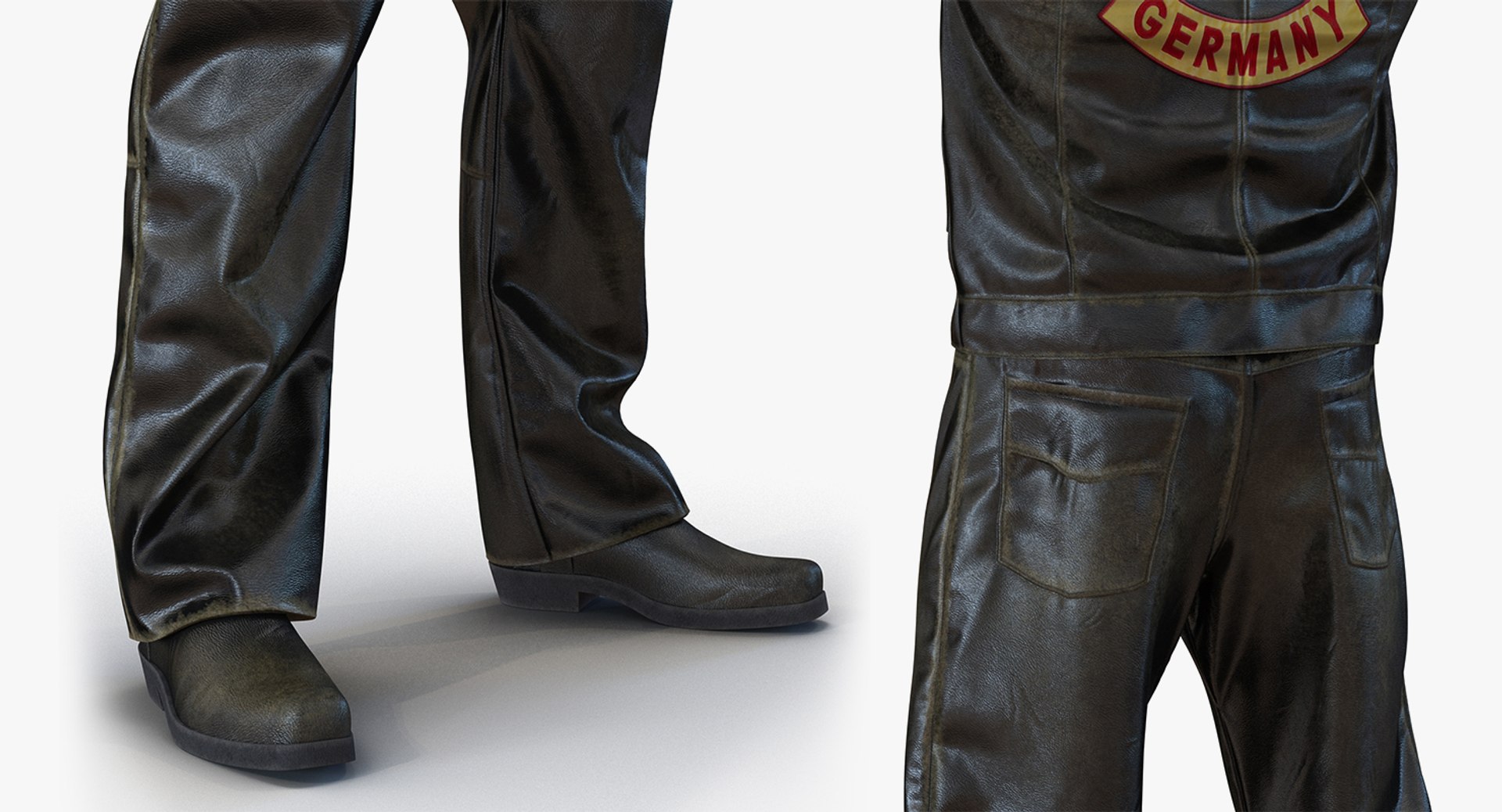 3D biker motorcycle rider man model - TurboSquid 1206576
