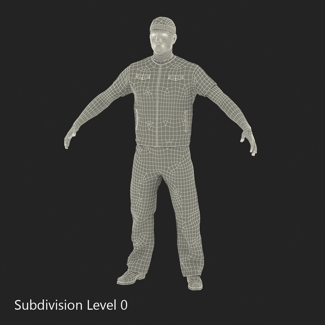 3D biker motorcycle rider man model - TurboSquid 1206576