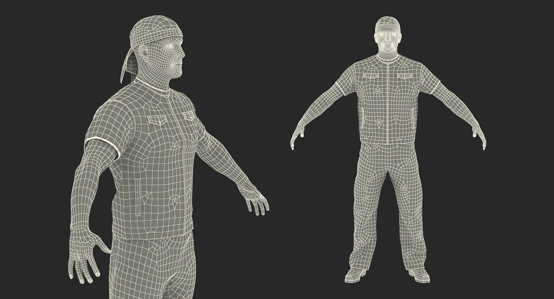 3D biker motorcycle rider man model - TurboSquid 1206576