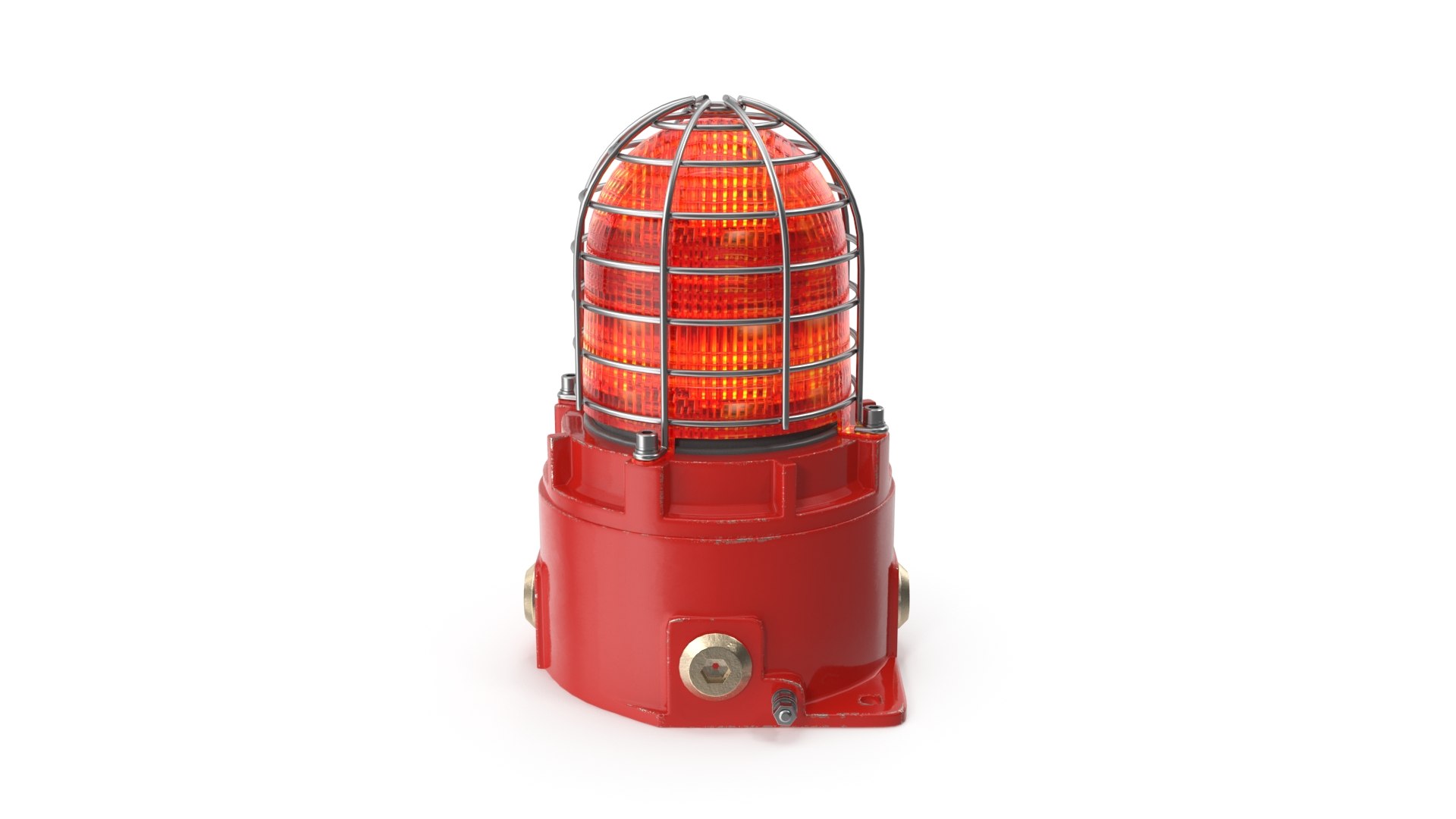 Warning Light 3D - TurboSquid 1453093