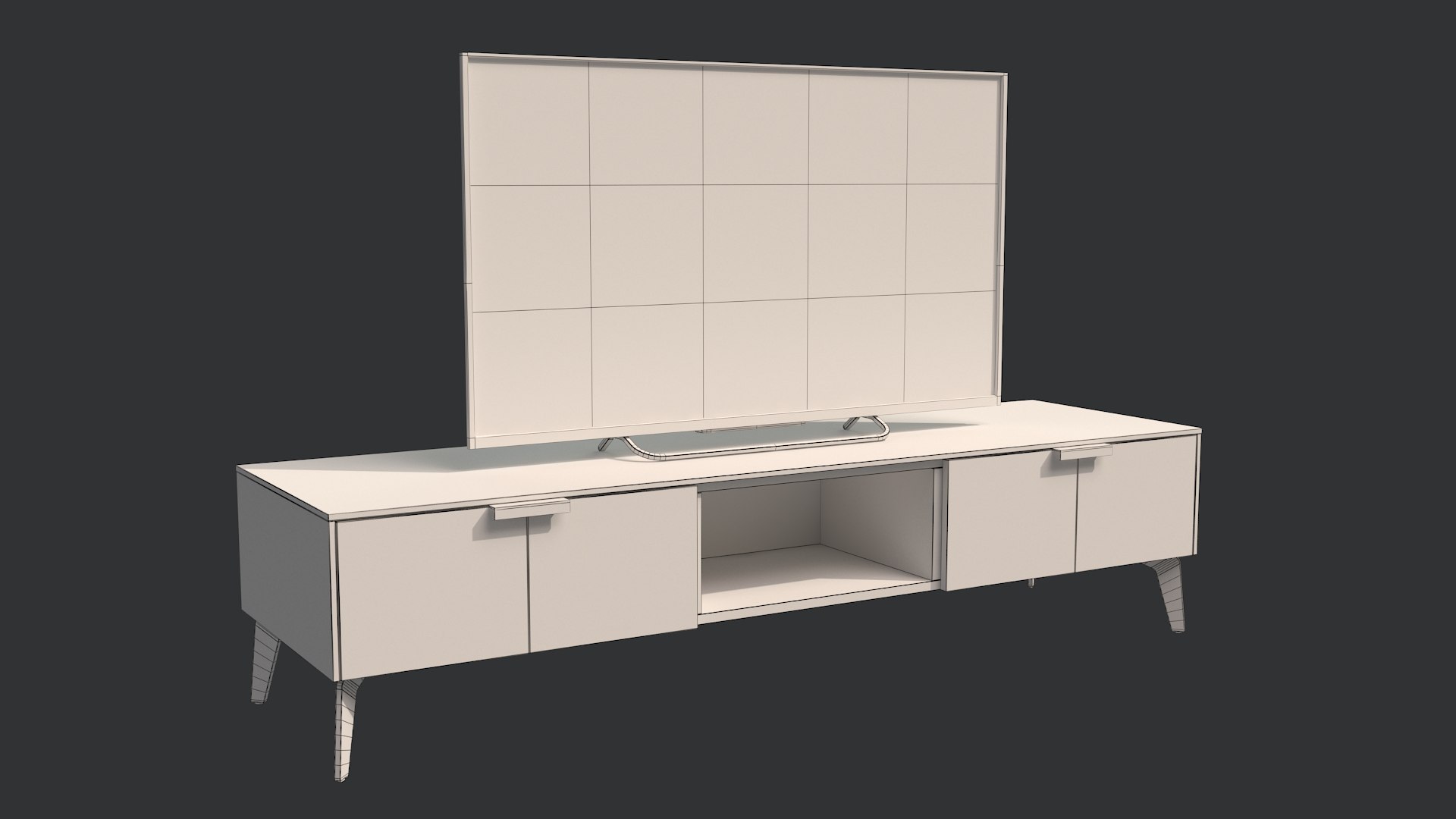 3D TV Set 01 - TurboSquid 1878864