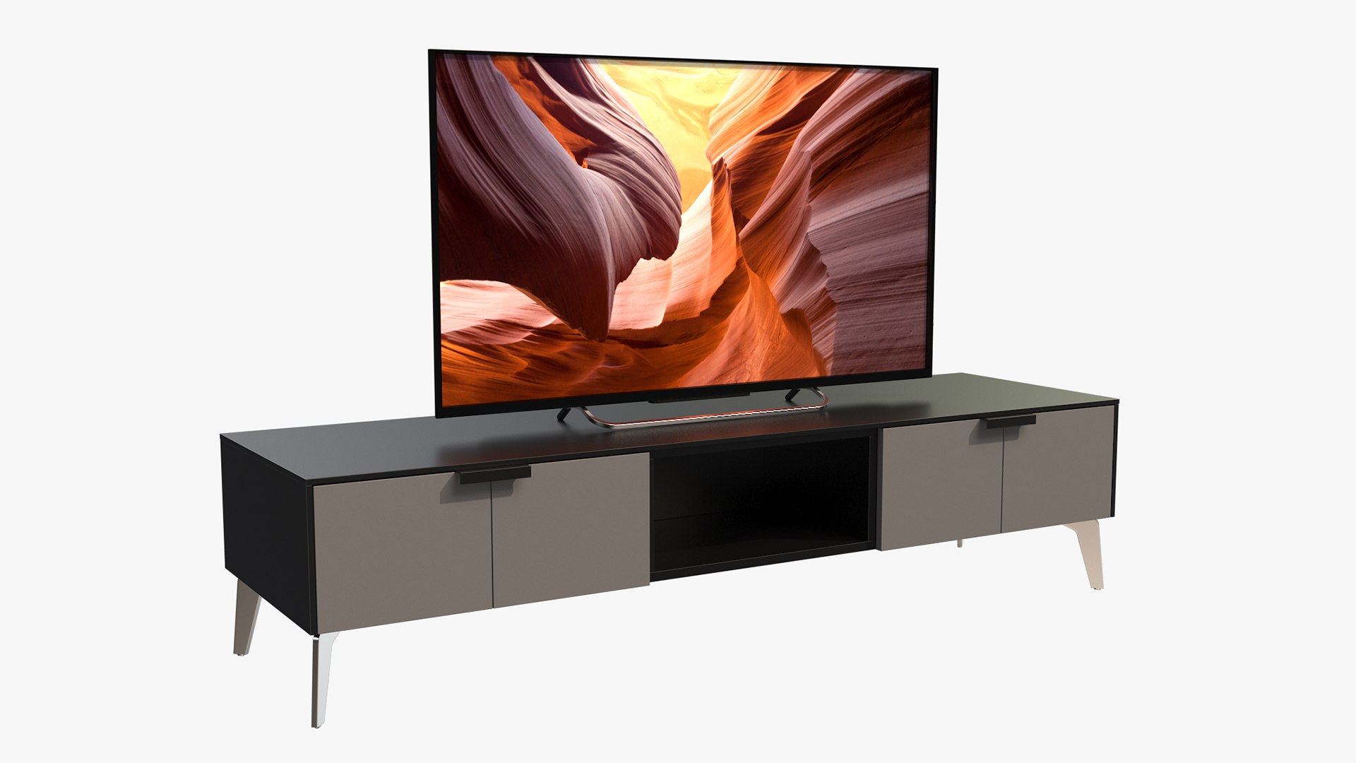 3D TV Set 01 - TurboSquid 1878864