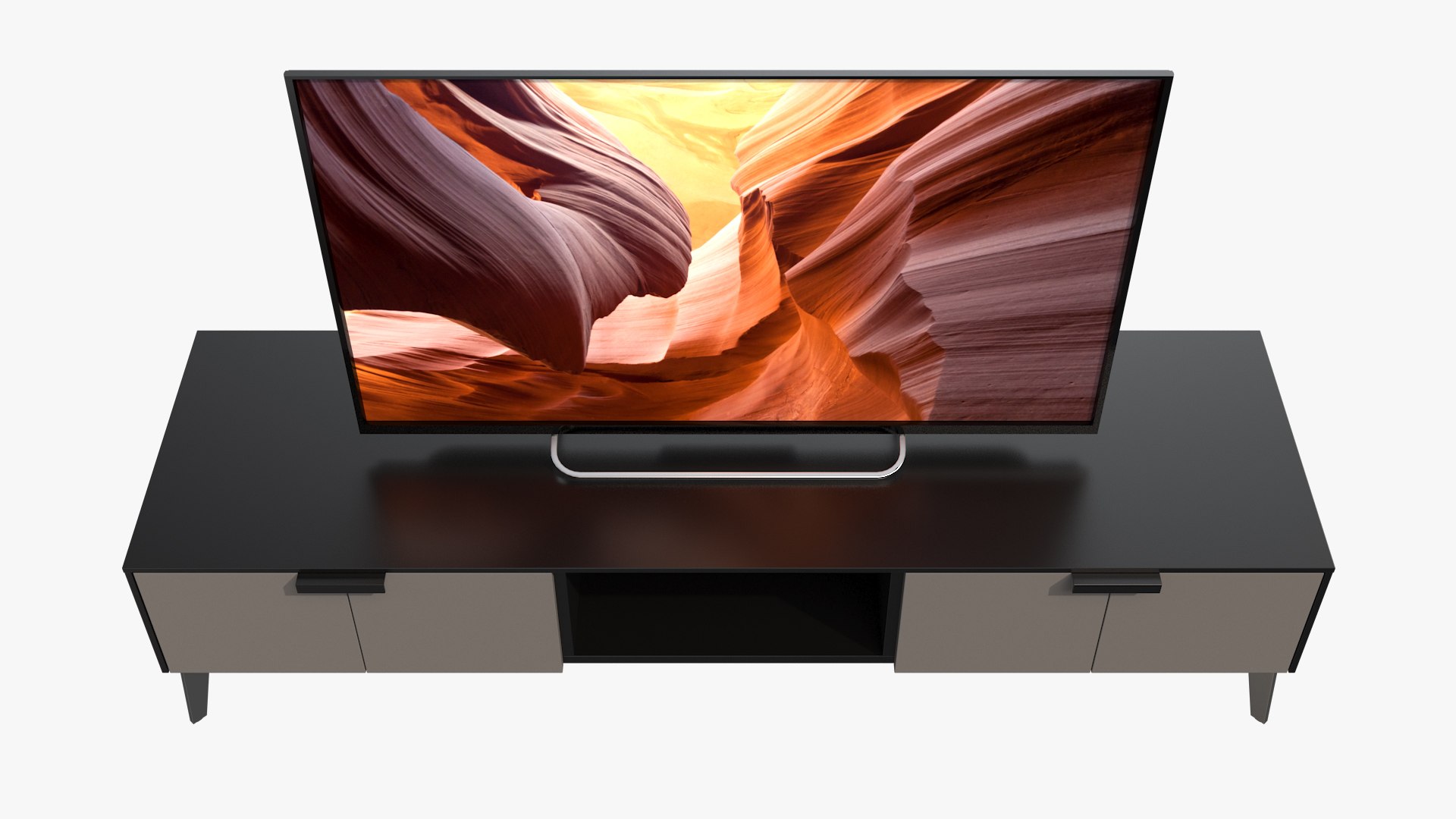 3D TV Set 01 - TurboSquid 1878864