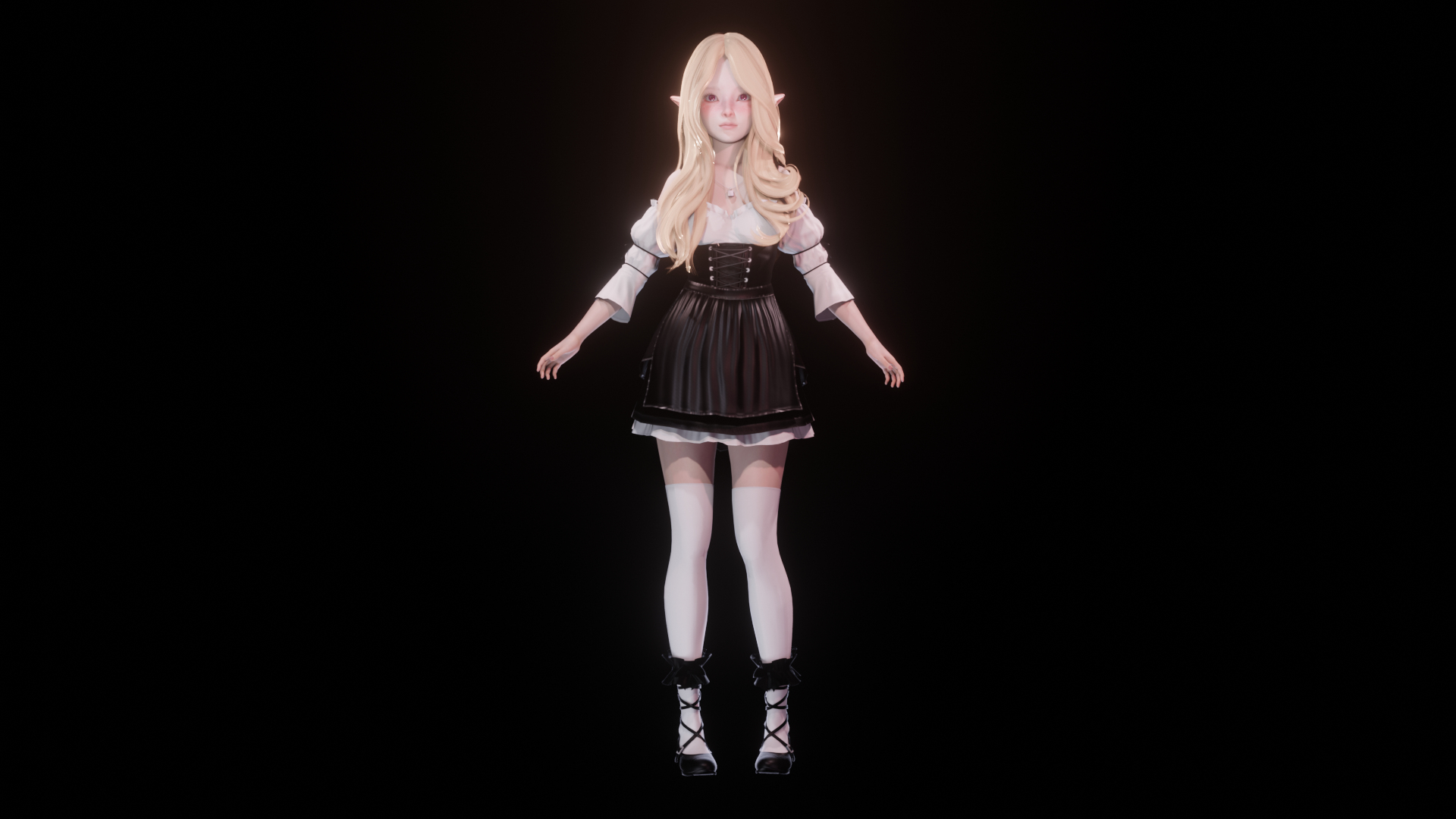 3D Elf - Realistic Female Character - Blender Eevee - TurboSquid 2188337
