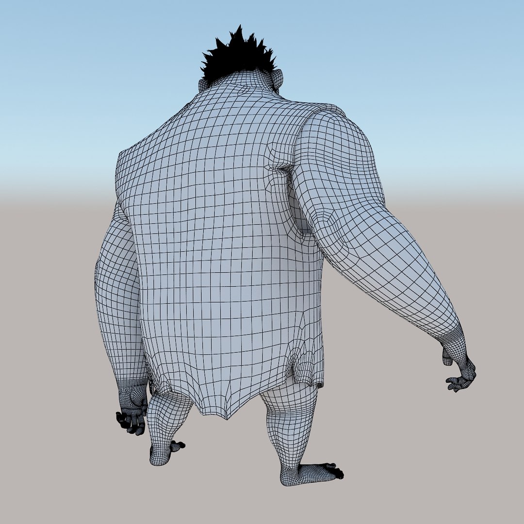Grug Crood Character 3D Model - TurboSquid 1421432