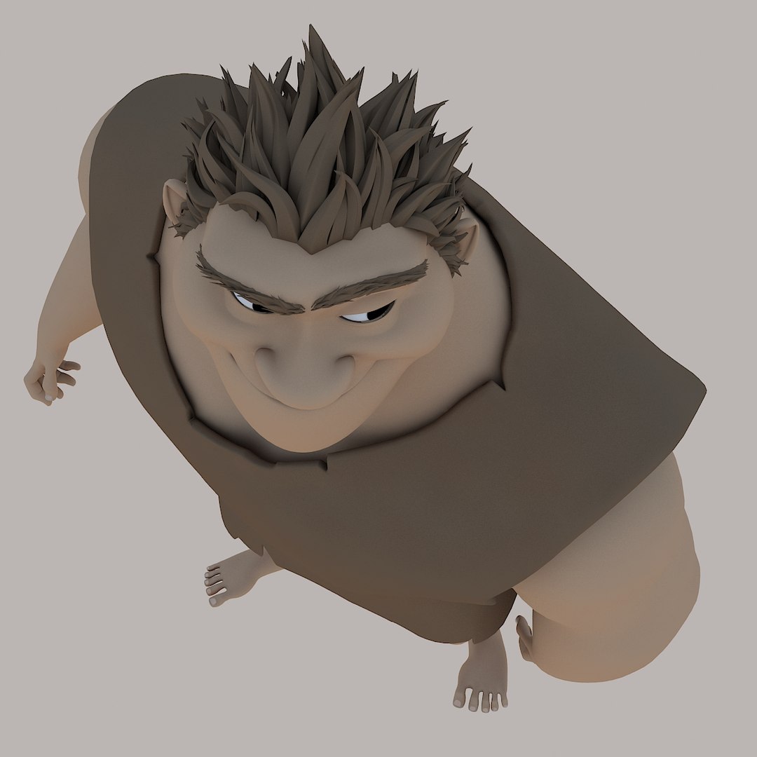 Grug Crood Character 3D Model - TurboSquid 1421432