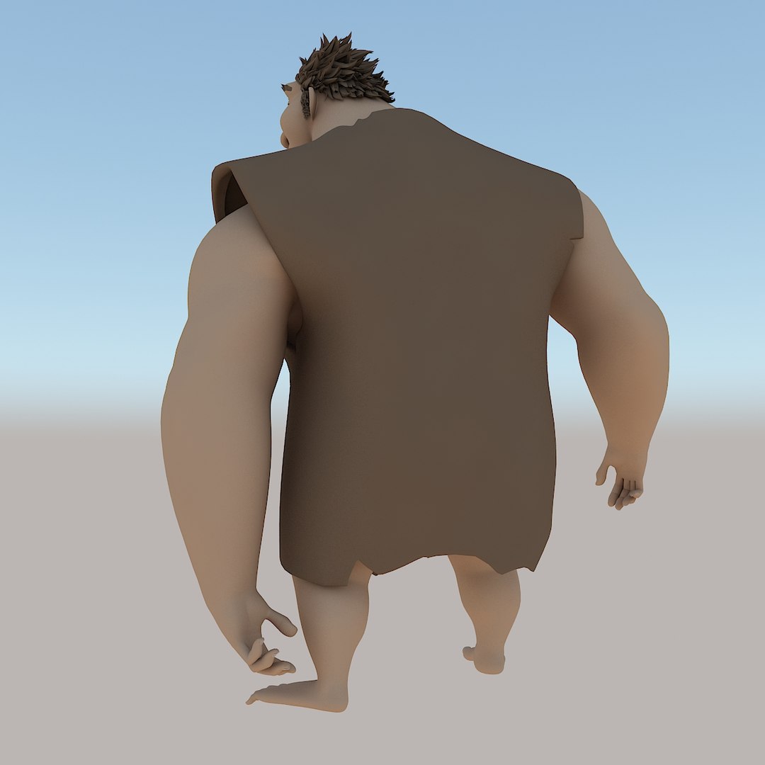 Grug Crood Character 3D Model - TurboSquid 1421432