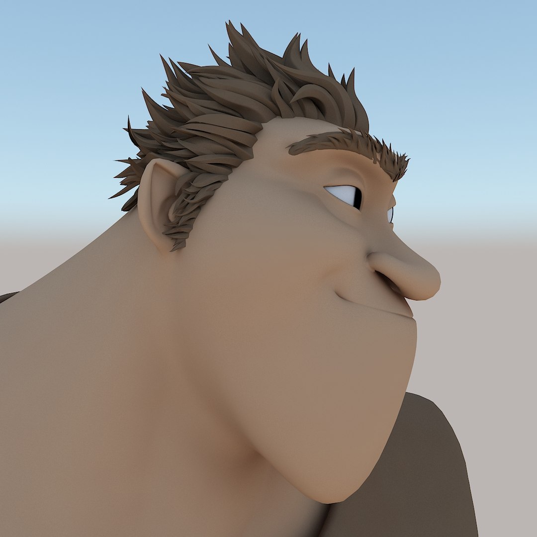 Grug Crood Character 3D Model - TurboSquid 1421432
