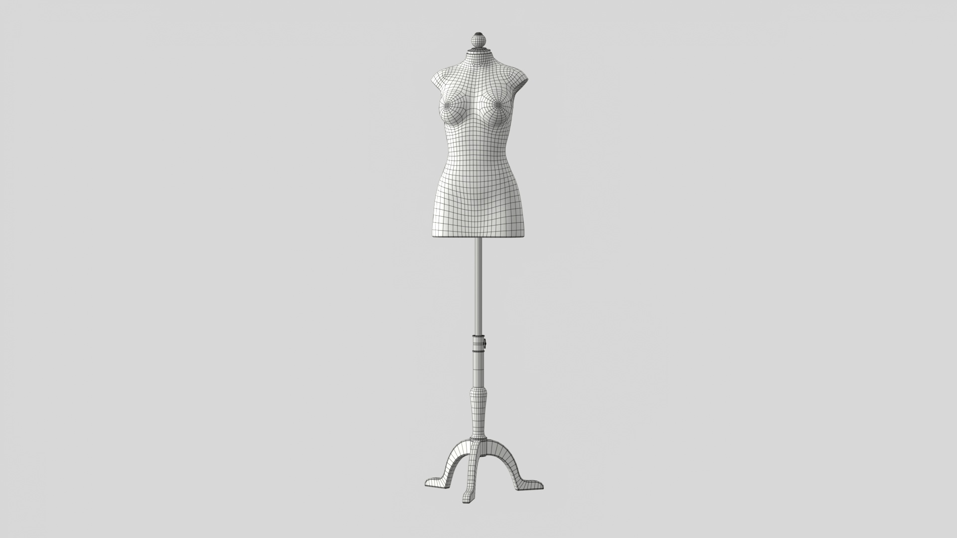 Female Mannequin Torso 01 Model - TurboSquid 2254881