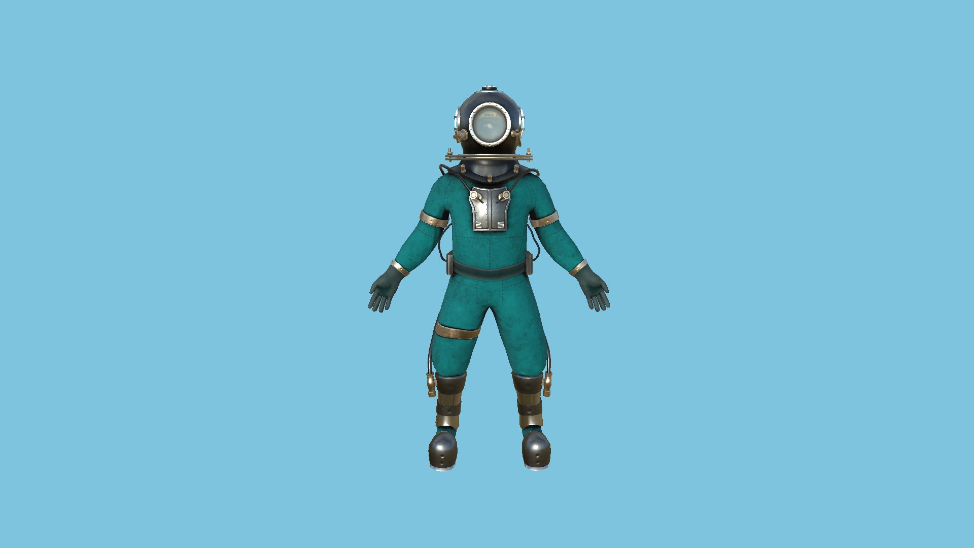 04 Diving Suits Collection - Character Design Fashion Model ...