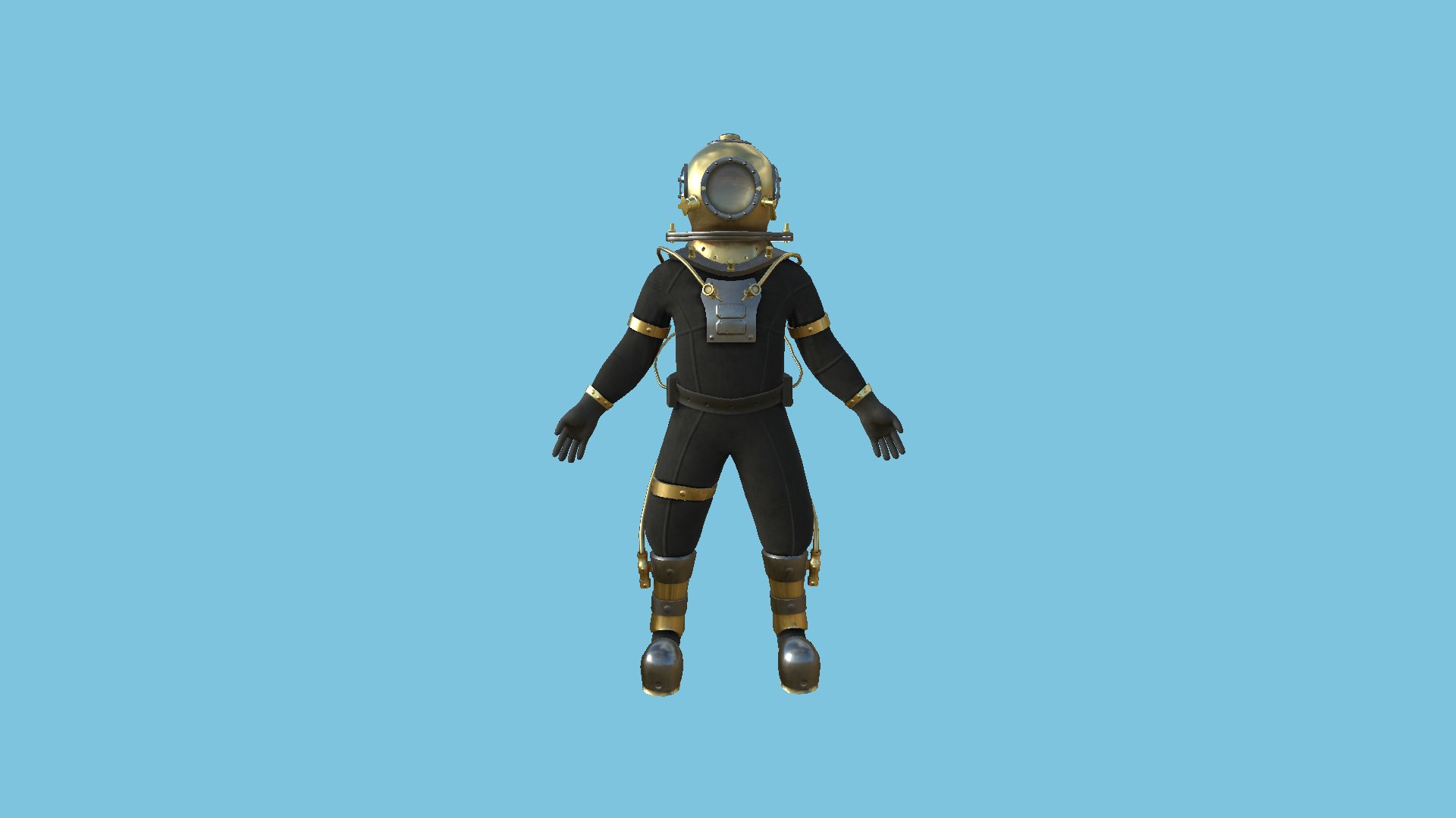 04 Diving Suits Collection - Character Design Fashion Model ...