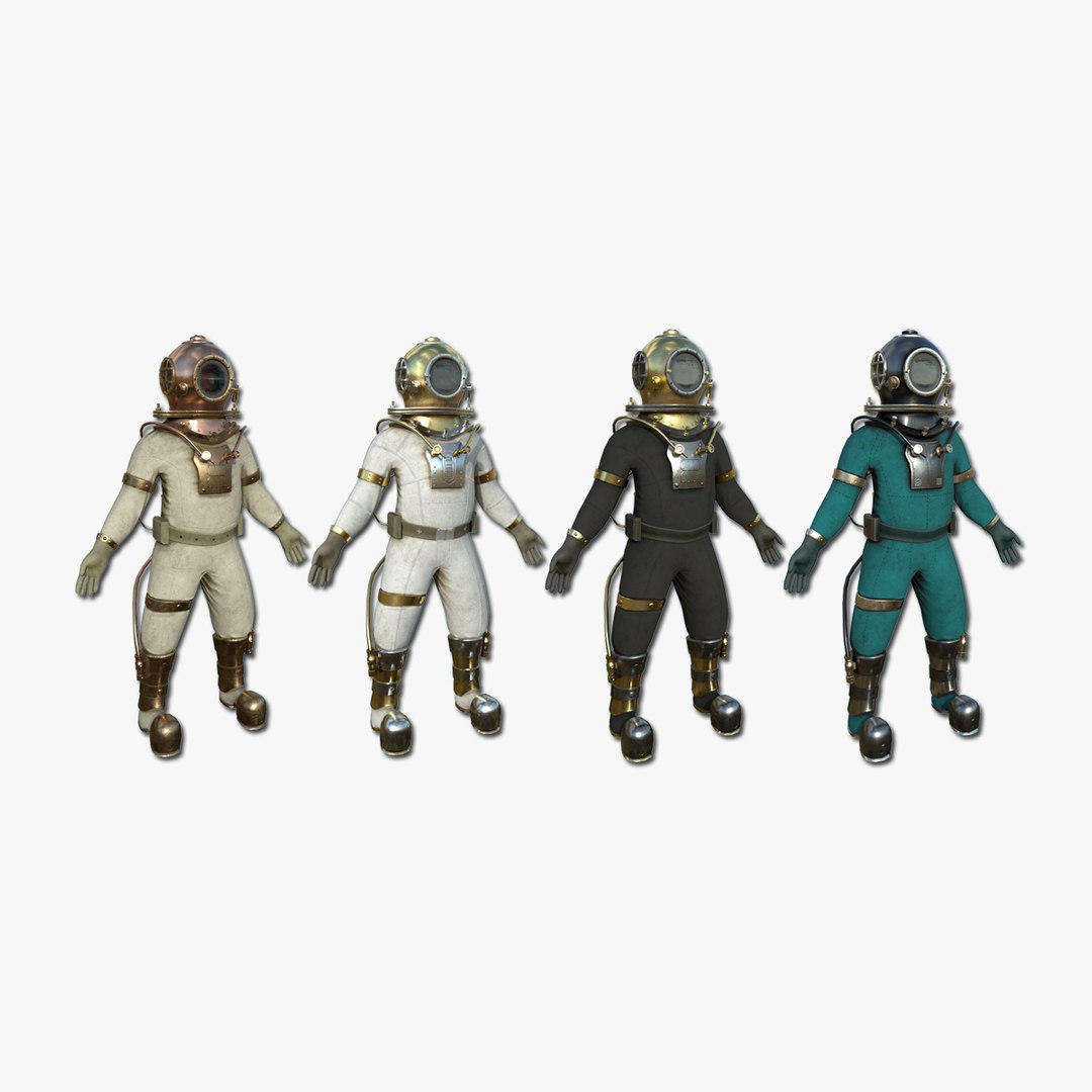 04 Diving Suits Collection - Character Design Fashion model ...