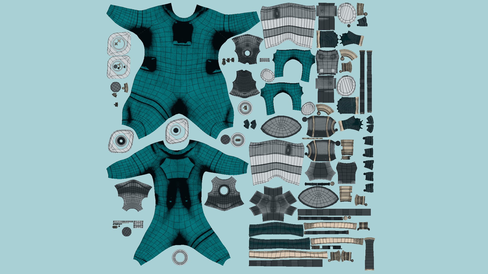 04 Diving Suits Collection - Character Design Fashion Model ...