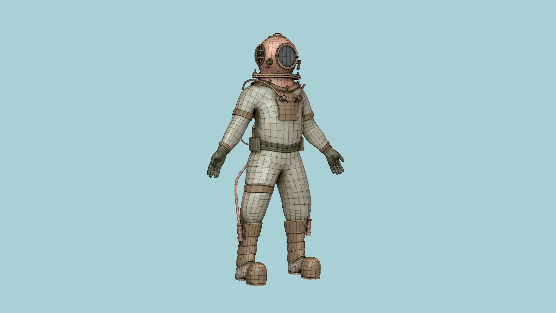04 Diving Suits Collection - Character Design Fashion Model ...
