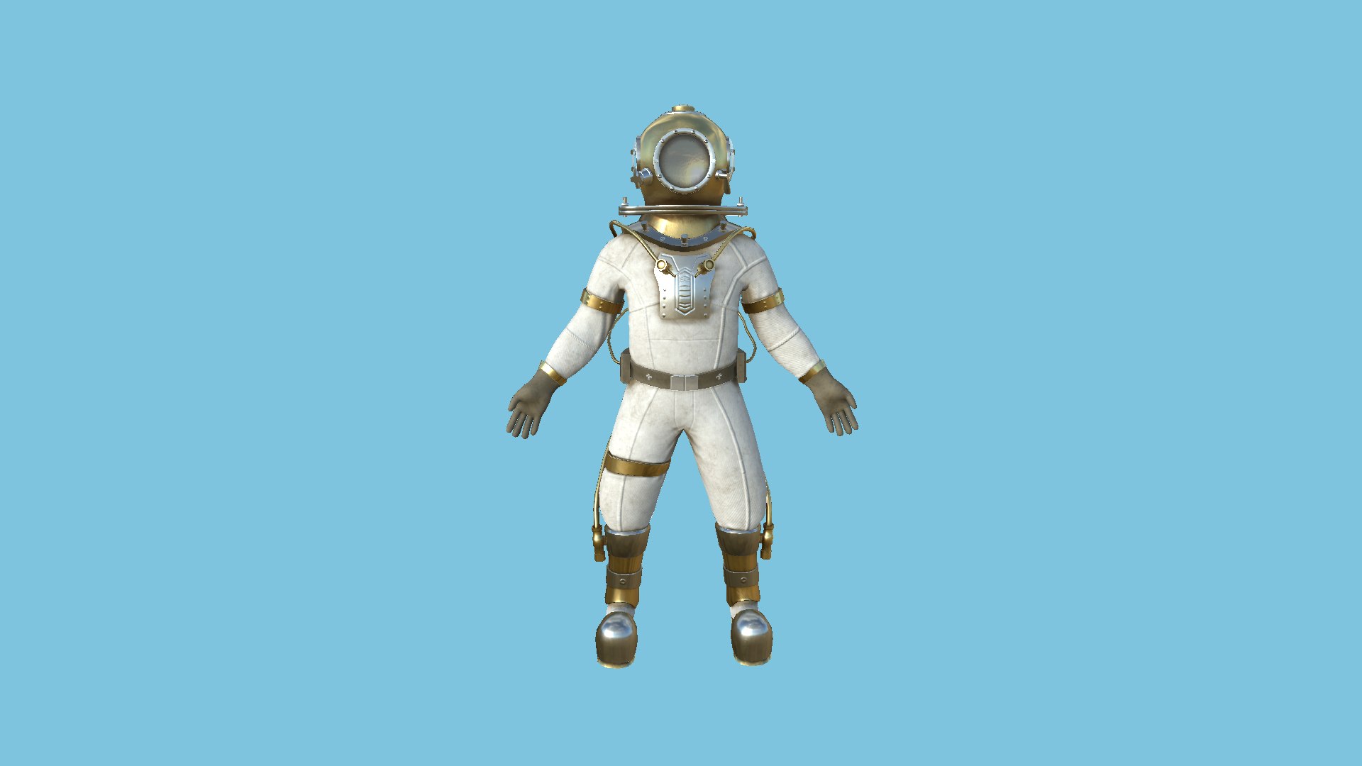 04 Diving Suits Collection - Character Design Fashion Model ...