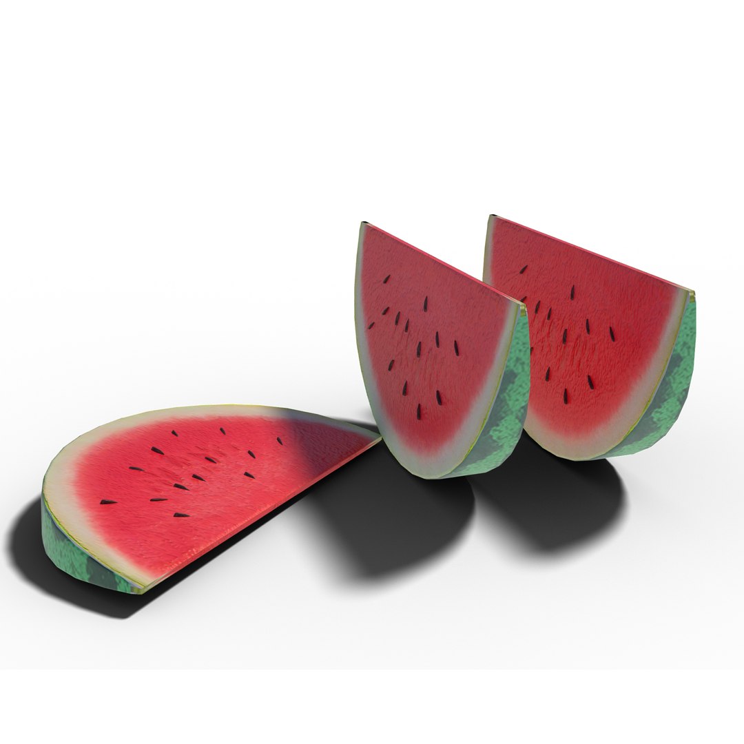 Watermelon Model - TurboSquid 2086170
